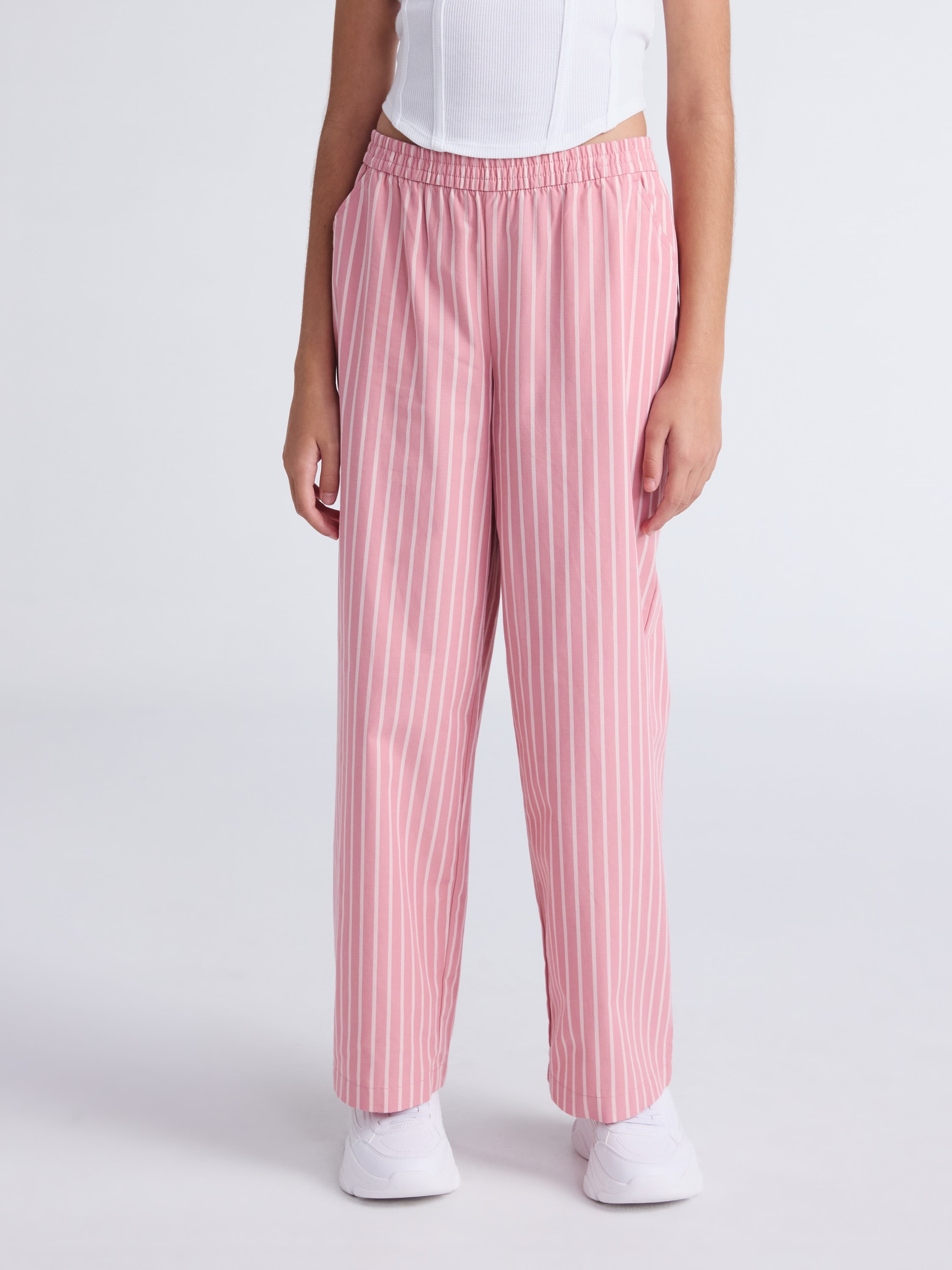 Weekend Academy Girls Pull-On Boxer Pants, Sizes 4-18 - Walmart.com