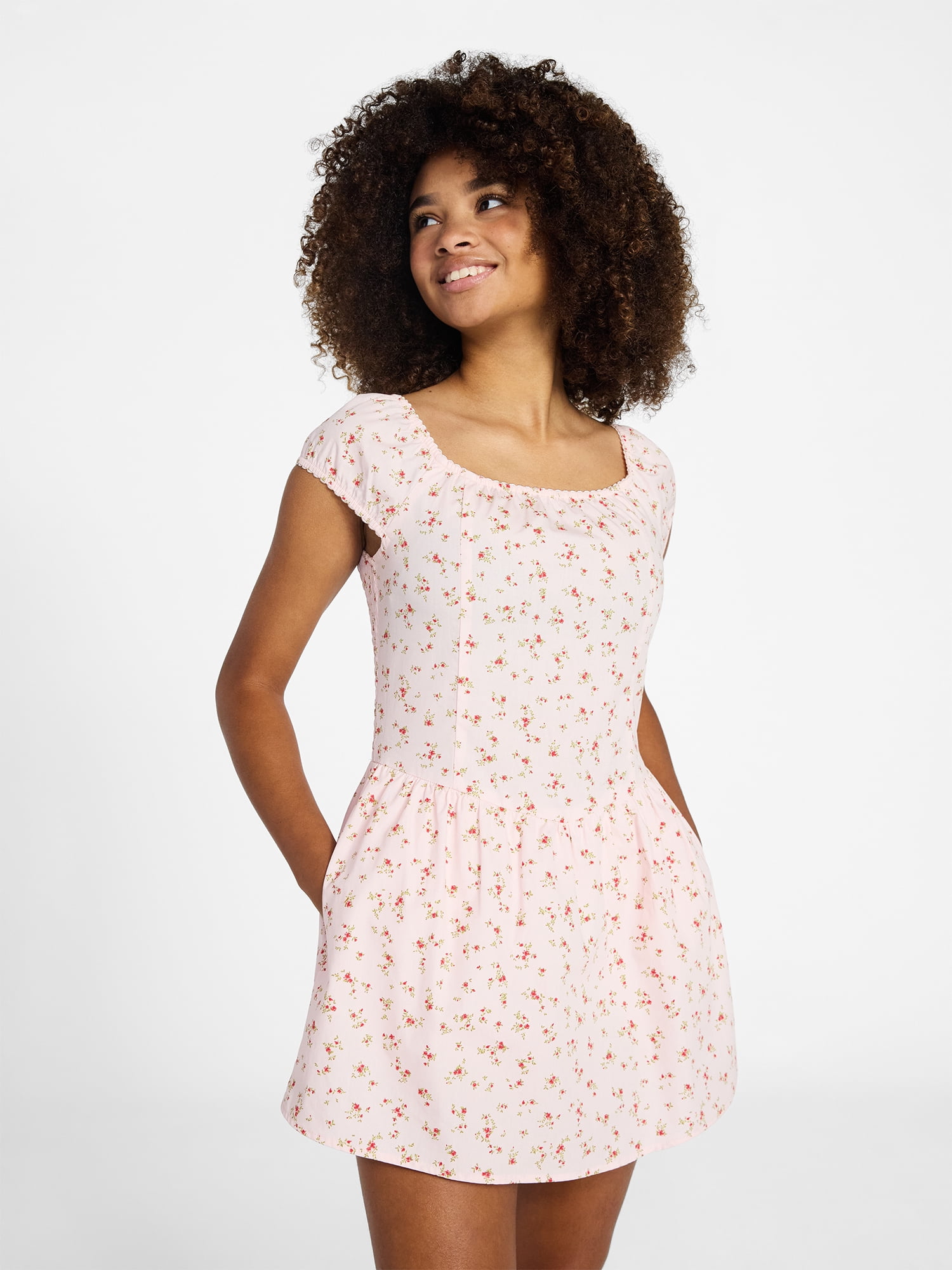 Weekend Academy Girls Cotton Corset Dress, Sizes 4-18 - Walmart.com