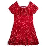 Weekend Academy Girls Knit Puff Sleeve Peasant Dress, Sizes 4-18 ...