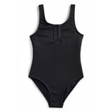 Weekend Academy Girls Henley Rib One Piece Swimsuit, Sizes 4-18 ...