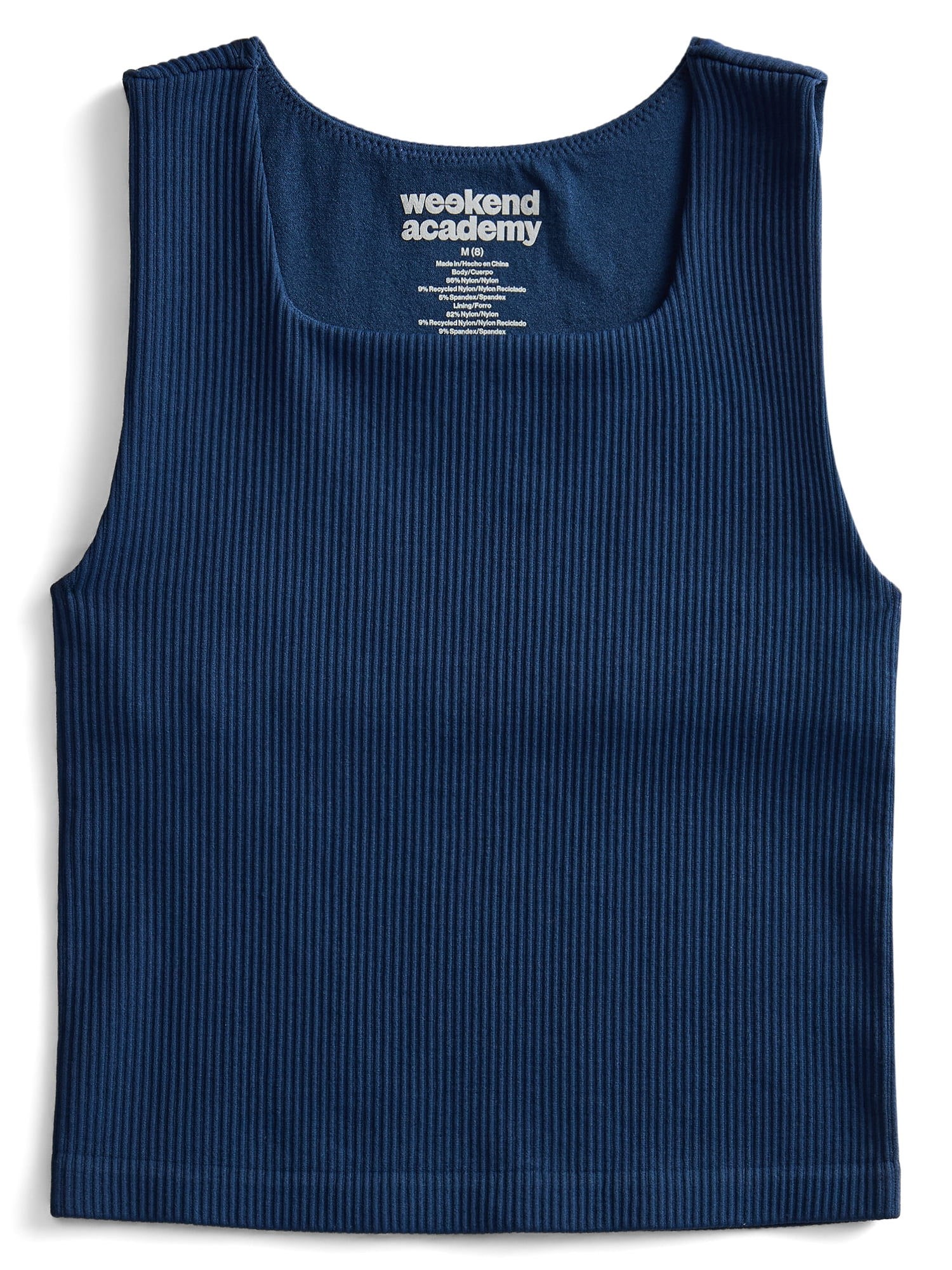 Weekend Academy Girls Seamless Tank Top, Sizes 4-18 - Walmart.com
