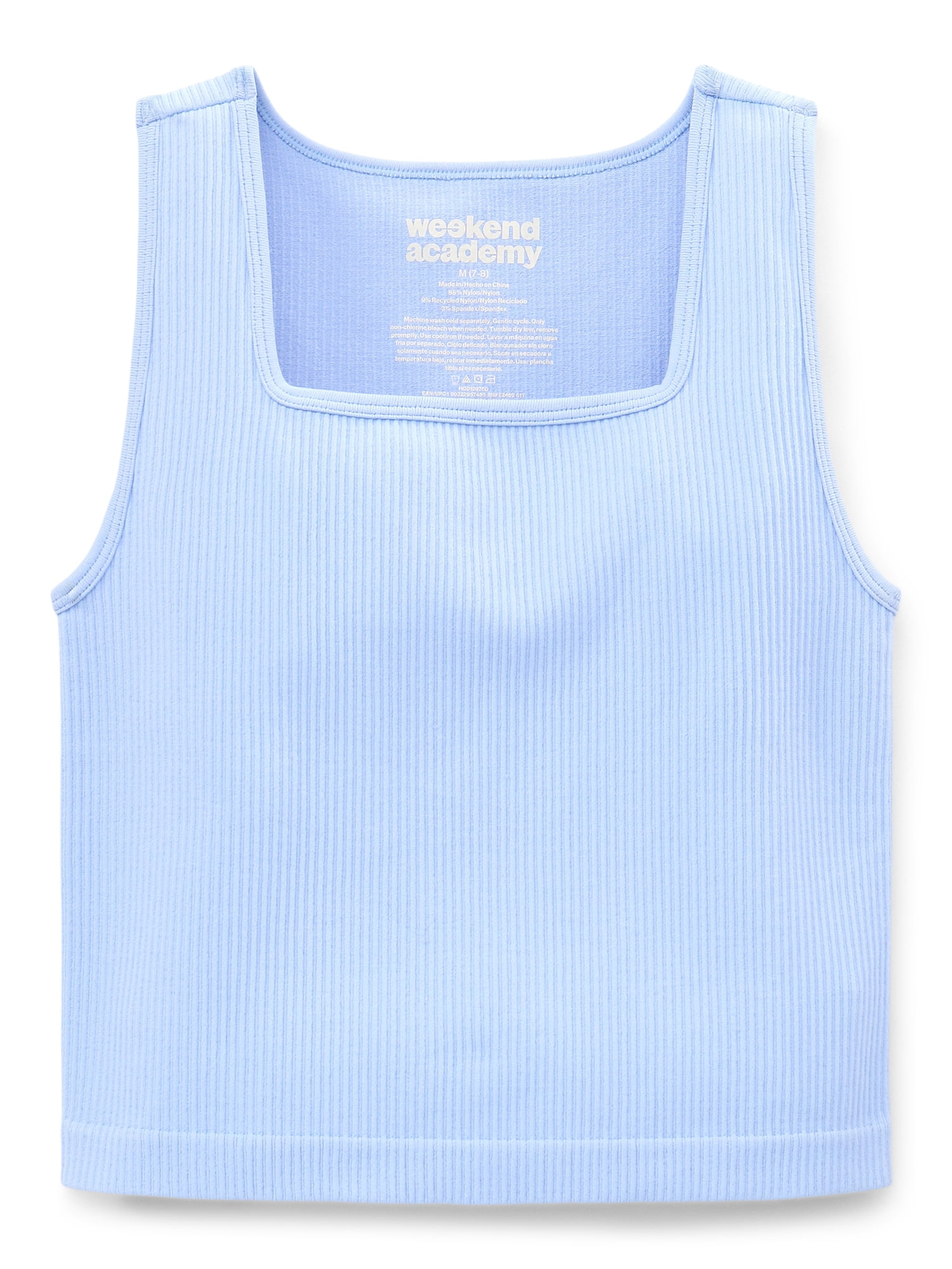 Weekend Academy Girls Seamless Tank Top, Sizes 4-18 - Walmart.com