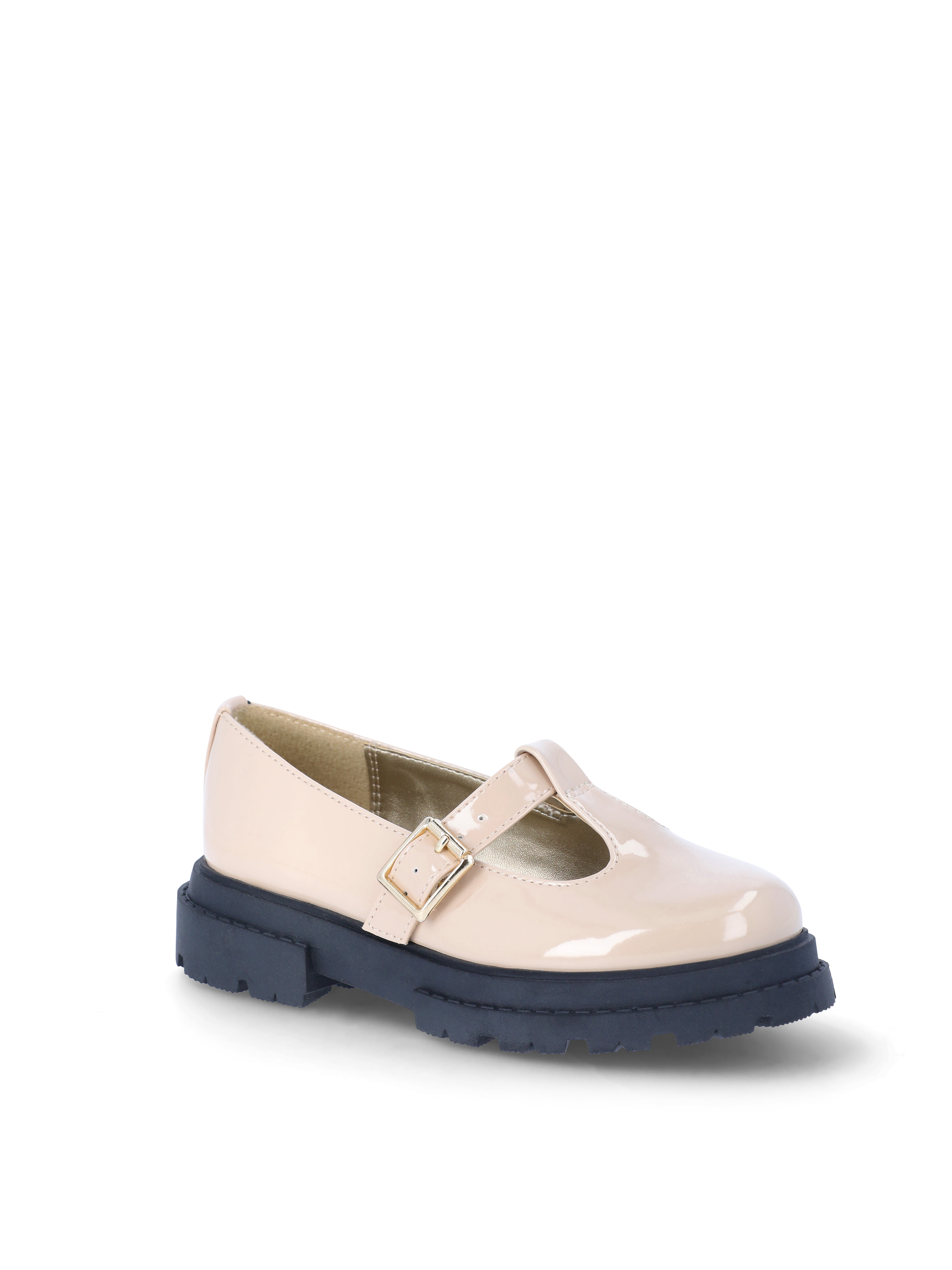 Weekend Academy Girls Lugsole Maryjane Shoes - Walmart.com