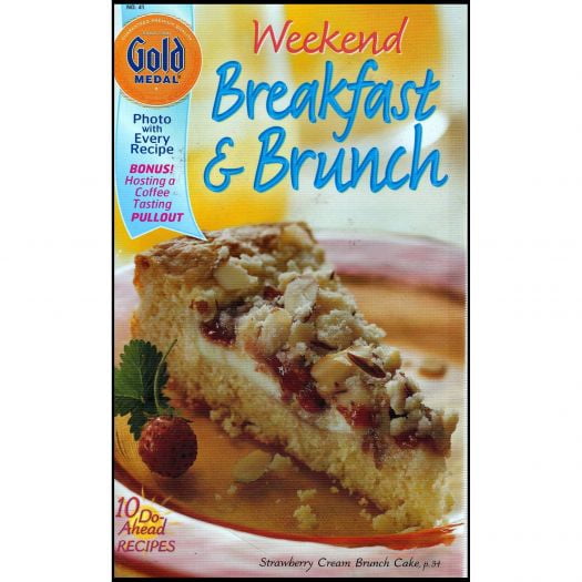 Weekend Breakfast & Brunch - Gold Medal (Small Format Staple Bound ...