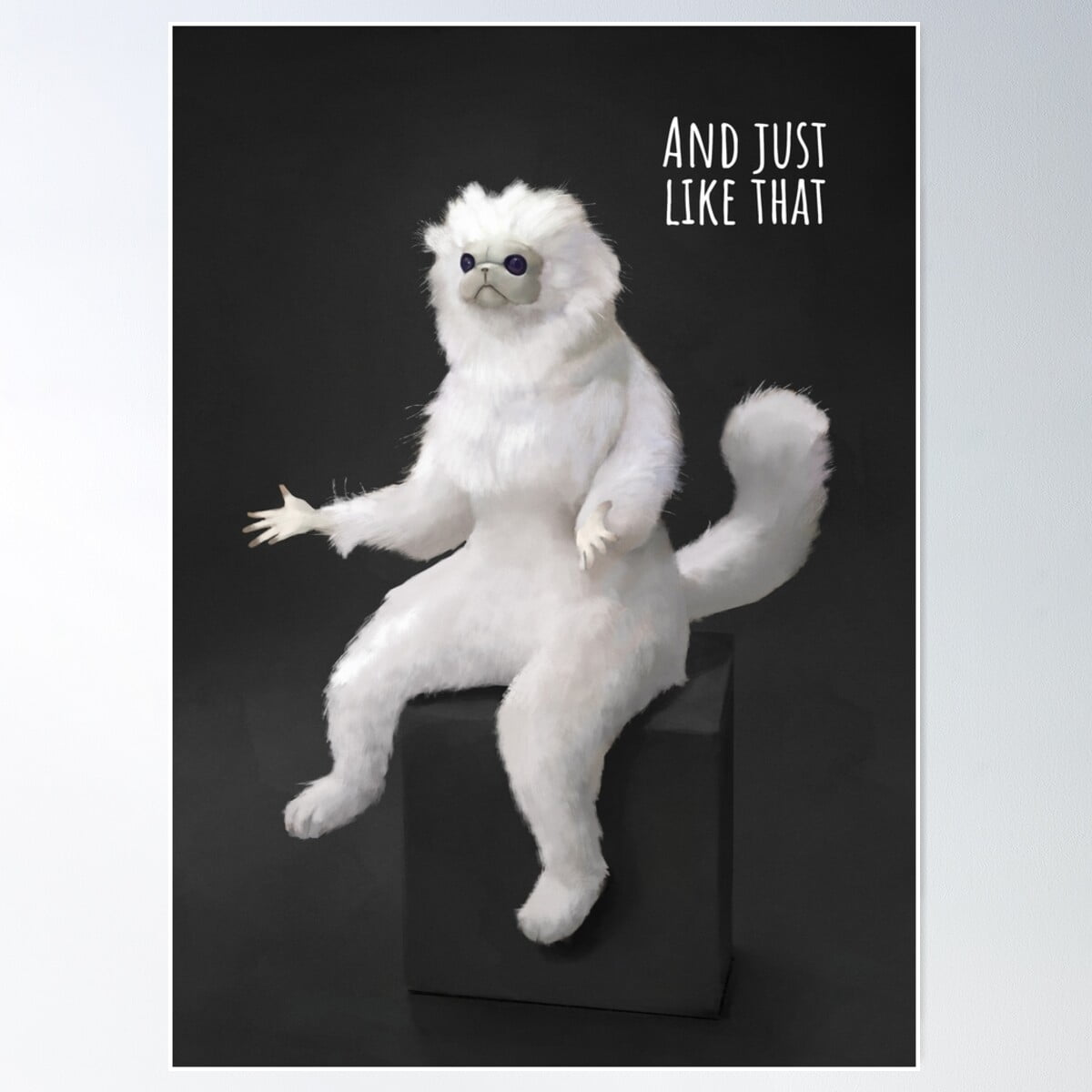 Weekend Gone - Meme (Part A) Poster Wall Art, Modern Wall Decor For ...