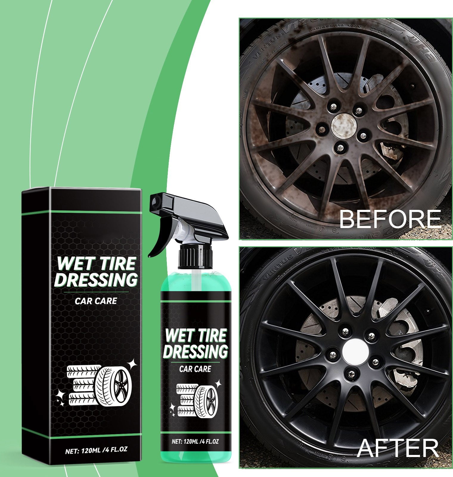 Weekend Specials, Car Tire Cleaner, Foam Detergent, Tire Aging ...