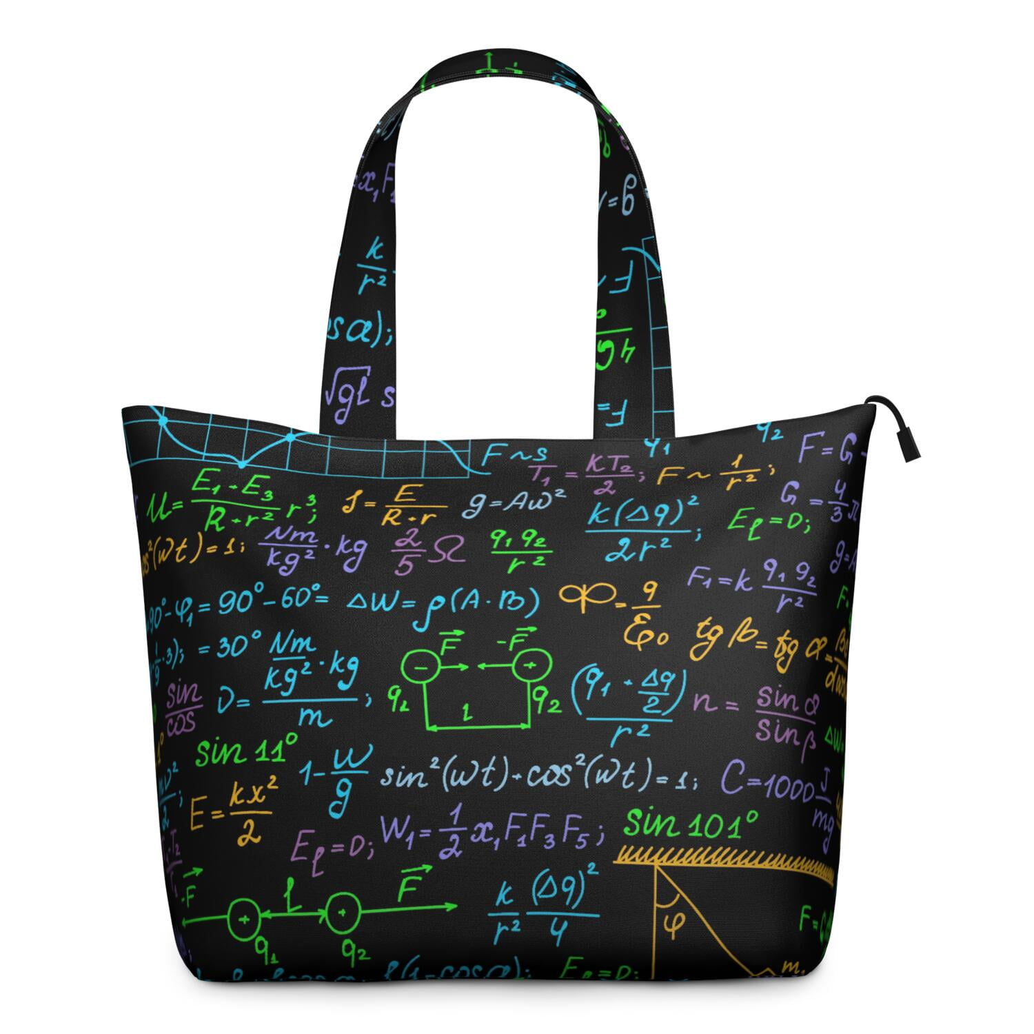 Weekender Bag with Scientific Formula Science Classroom Design Large ...