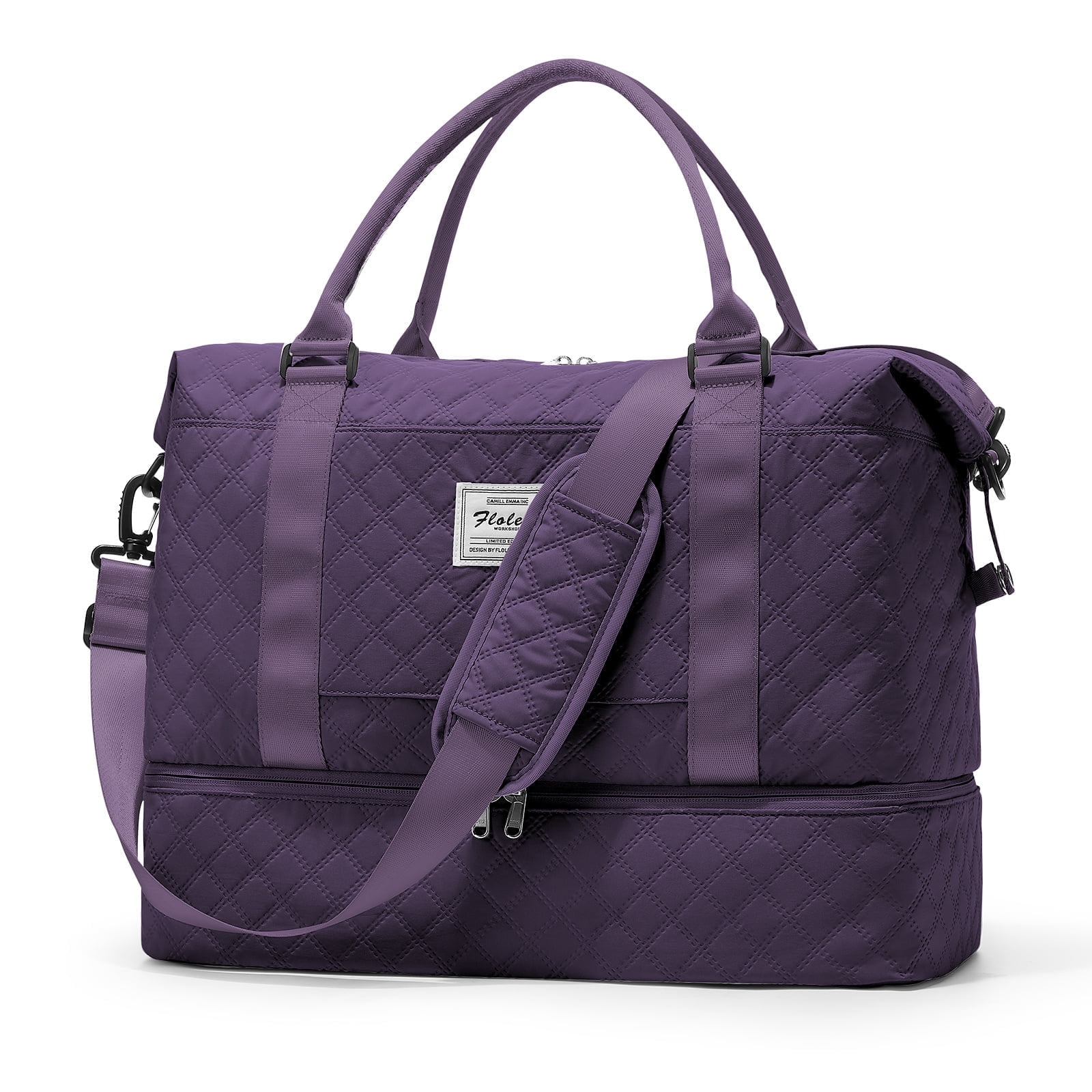 SYCNB Weekender Bags for Women, Travel Duffel Bag with Shoe Compartment ...