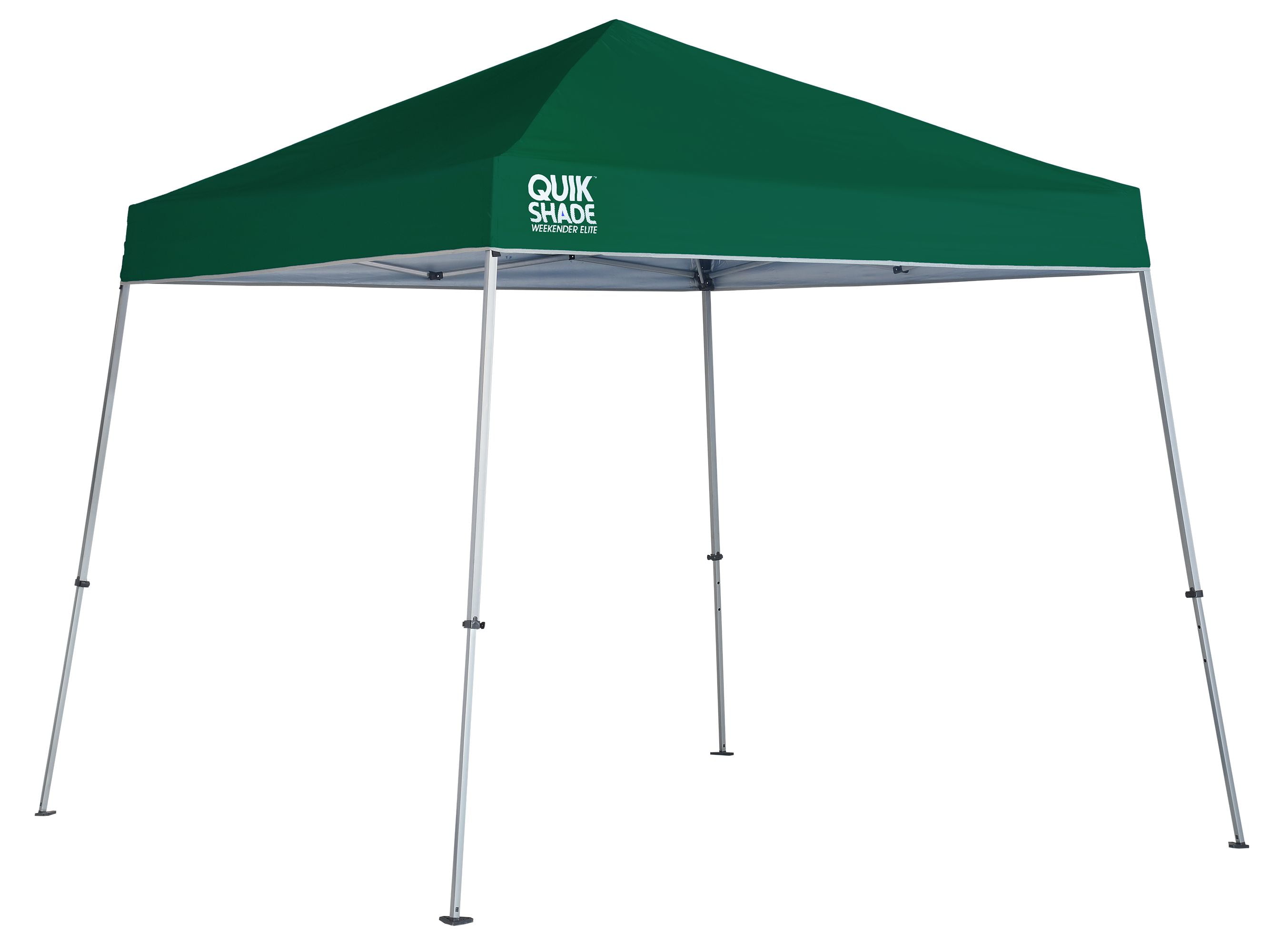 Weekender Elite WE64 10 x 10 ft. Slant Leg Canopy - Green - Walmart.com