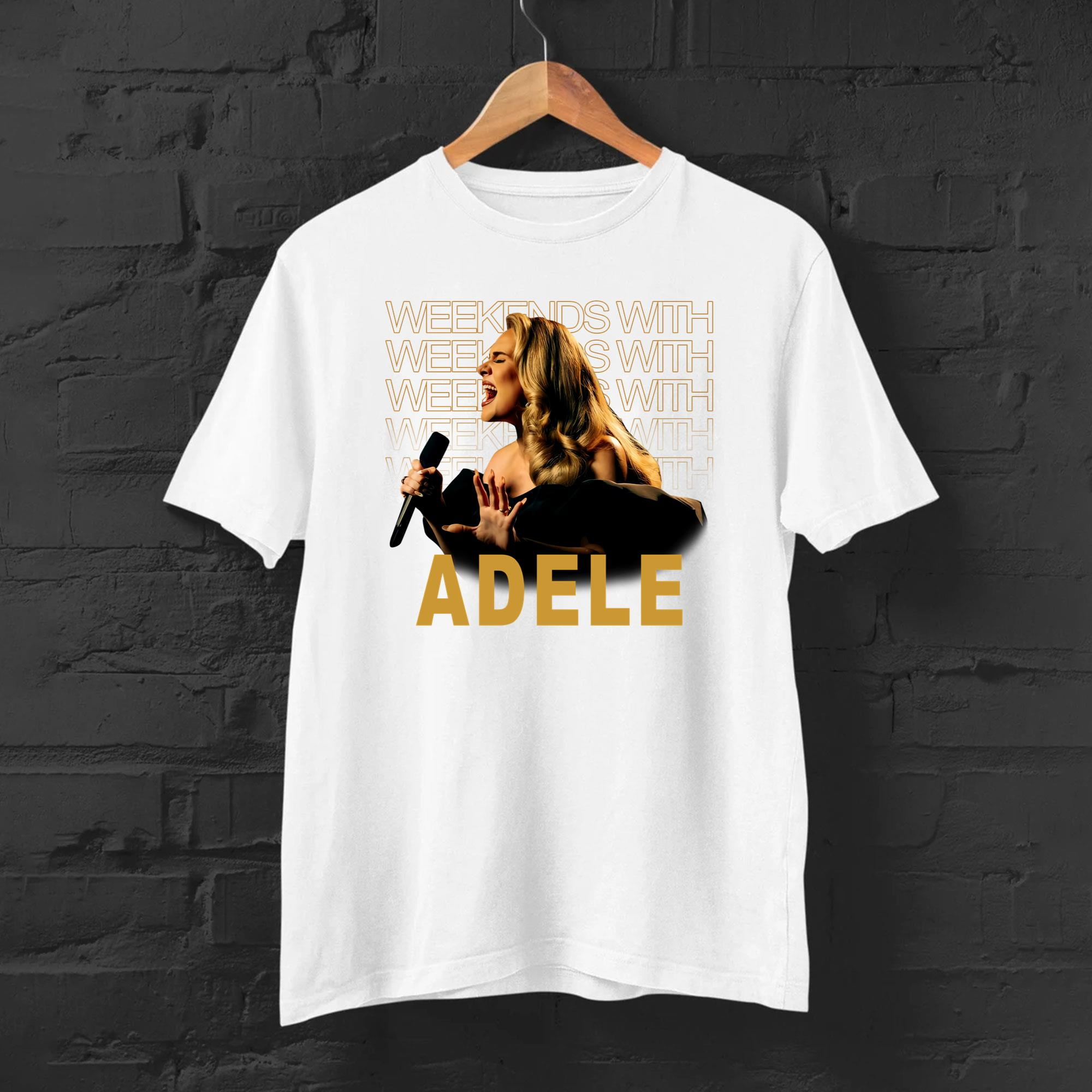 Weekends With Adele World Tour 2023 Shirt Gift For Fan Music Hot Trending Shirt Vintage Fan Gift ...