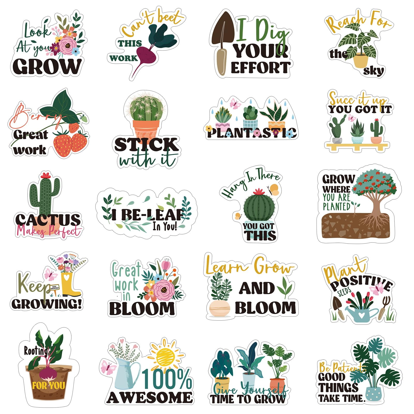 Weekgrat 1000 Pcs Motivational Stickers for Kids Bulk Reward Stickers ...