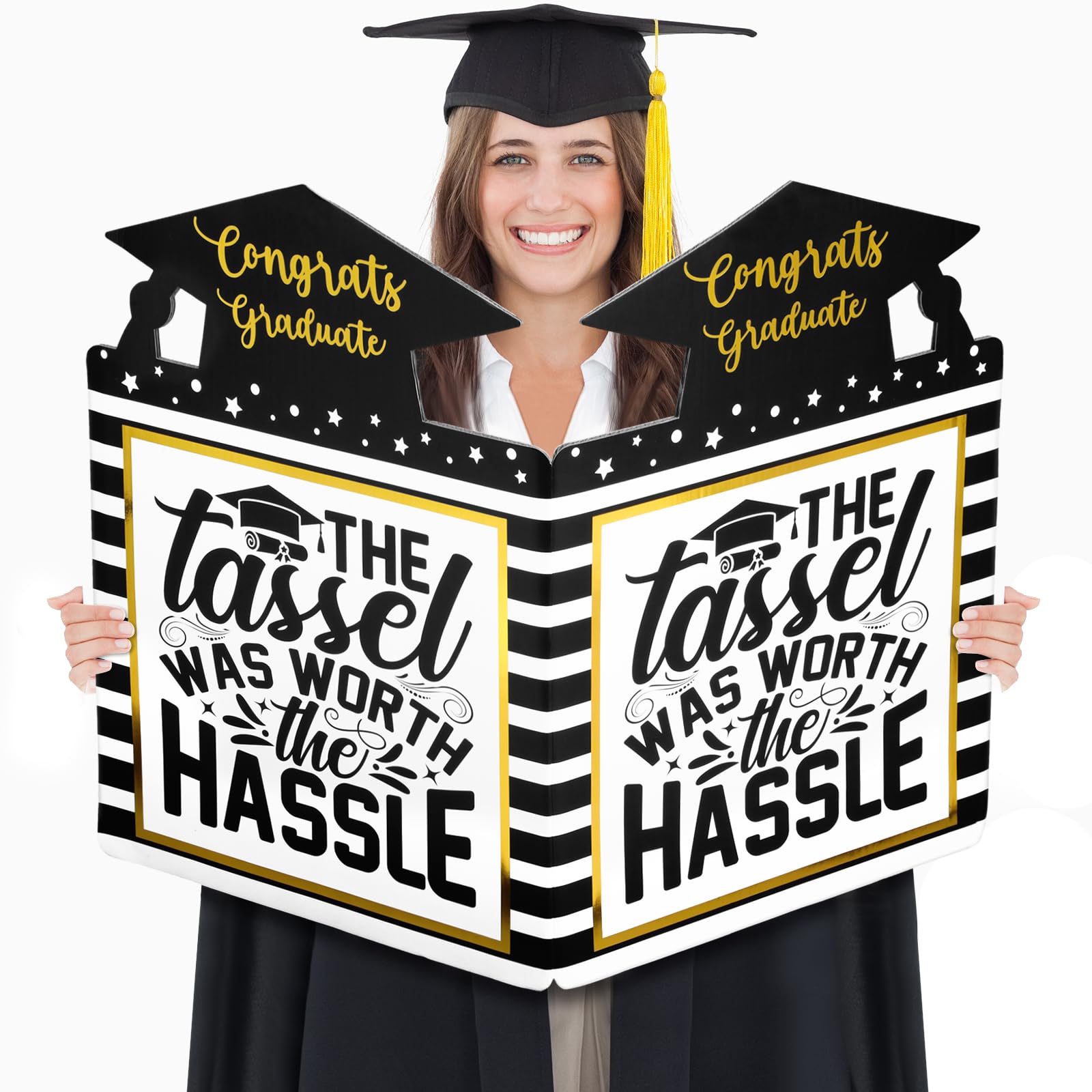 Weekgrat Jumbo Graduation Card 16.5 x 22 Inch of 2024 Giant Graduation ...