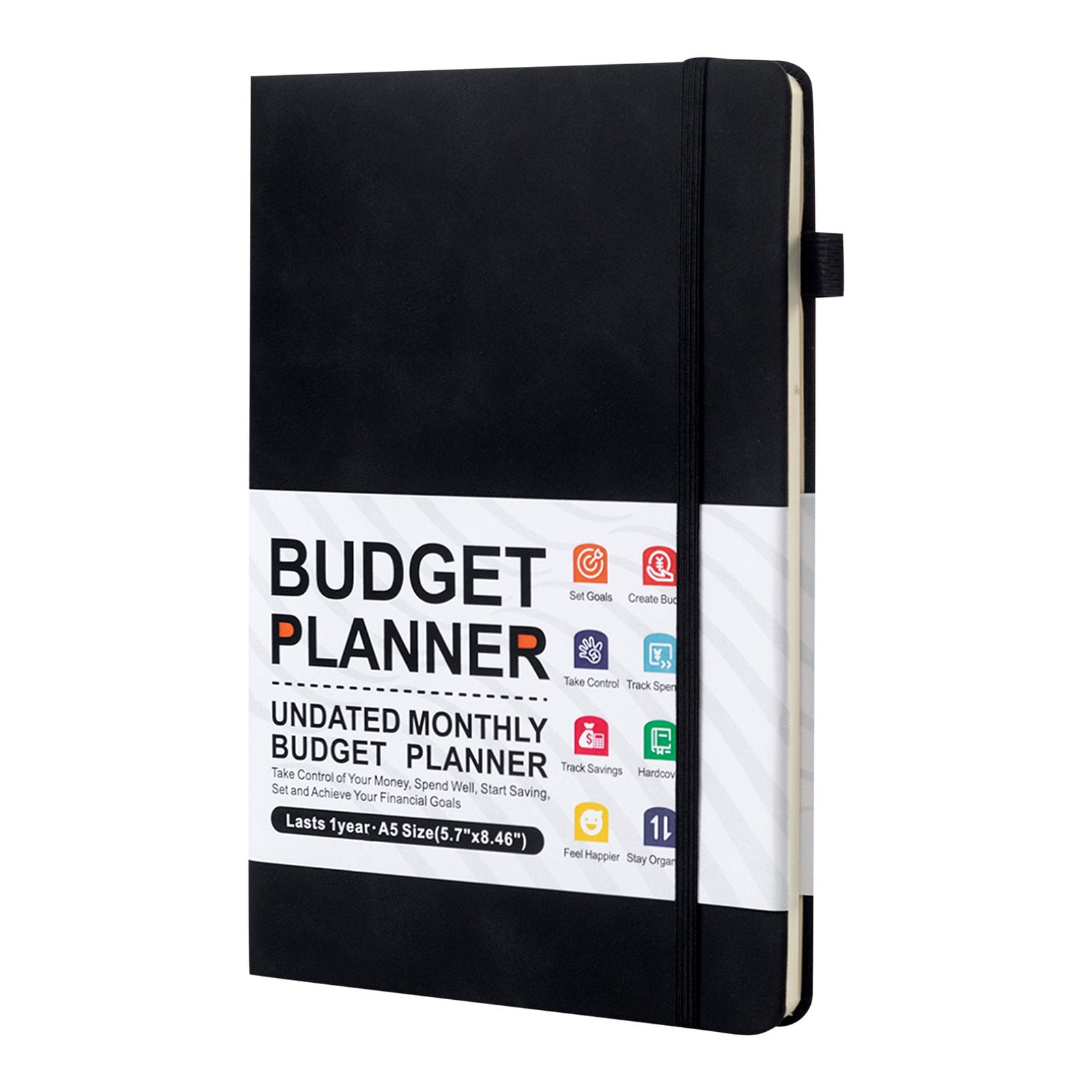 Weekly Budget Planner – Undated Financial Organizer Book – Expense ...