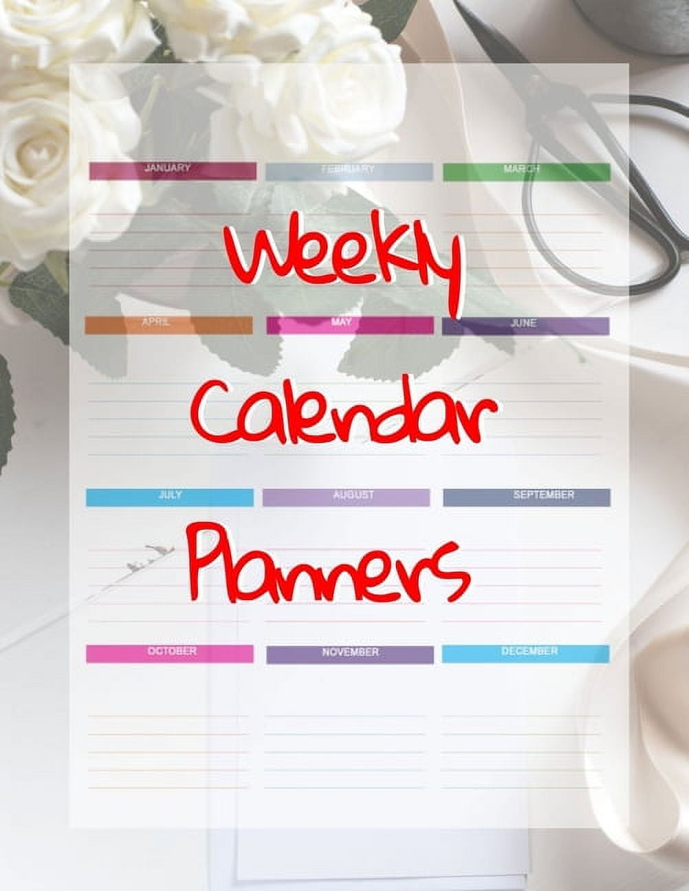 Weekly Calendar Planners: Calander Book 2020 Planner, Daily Weekly ...