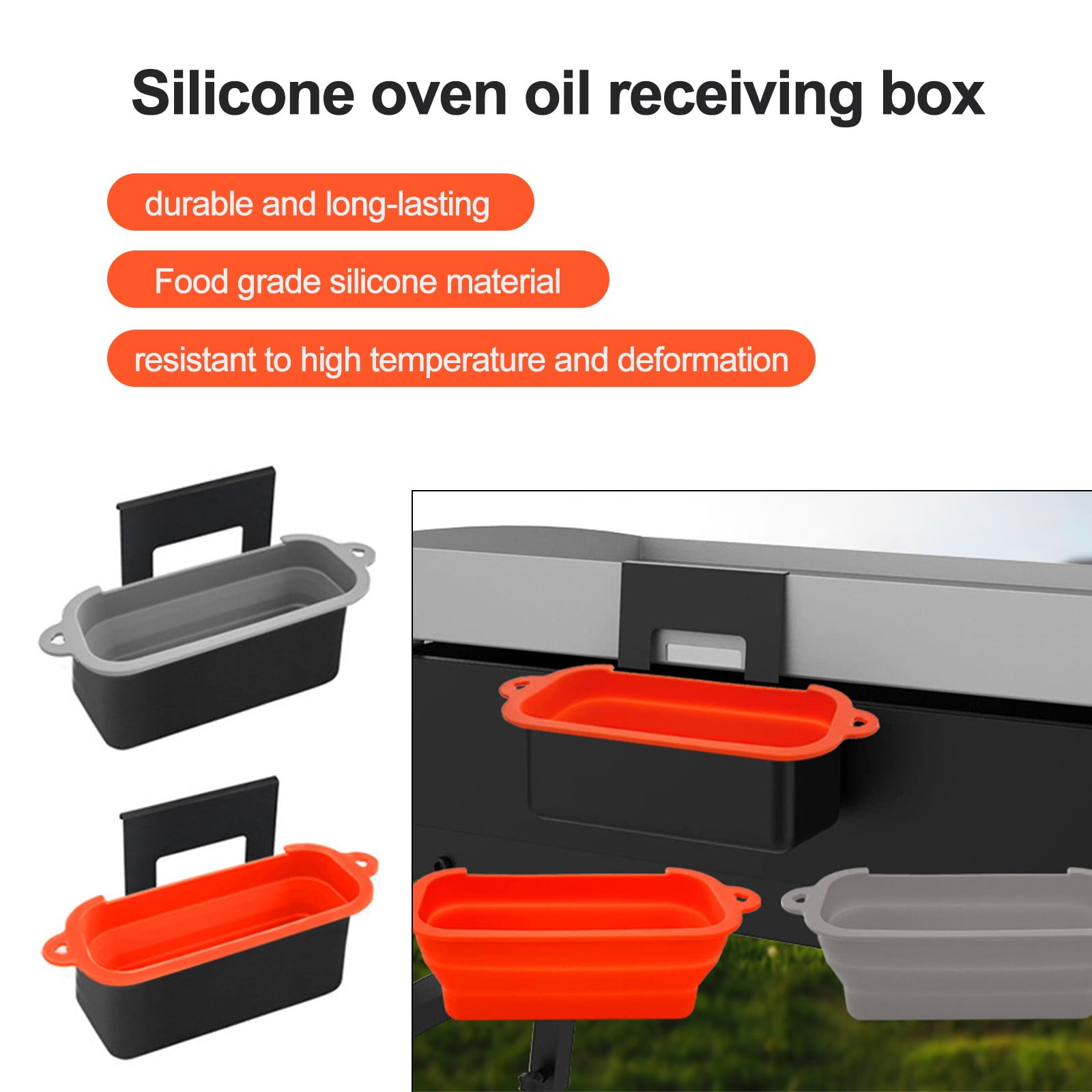 Deal of the Day - Suitable for Grill Oil Filter Box Multi-Function ...