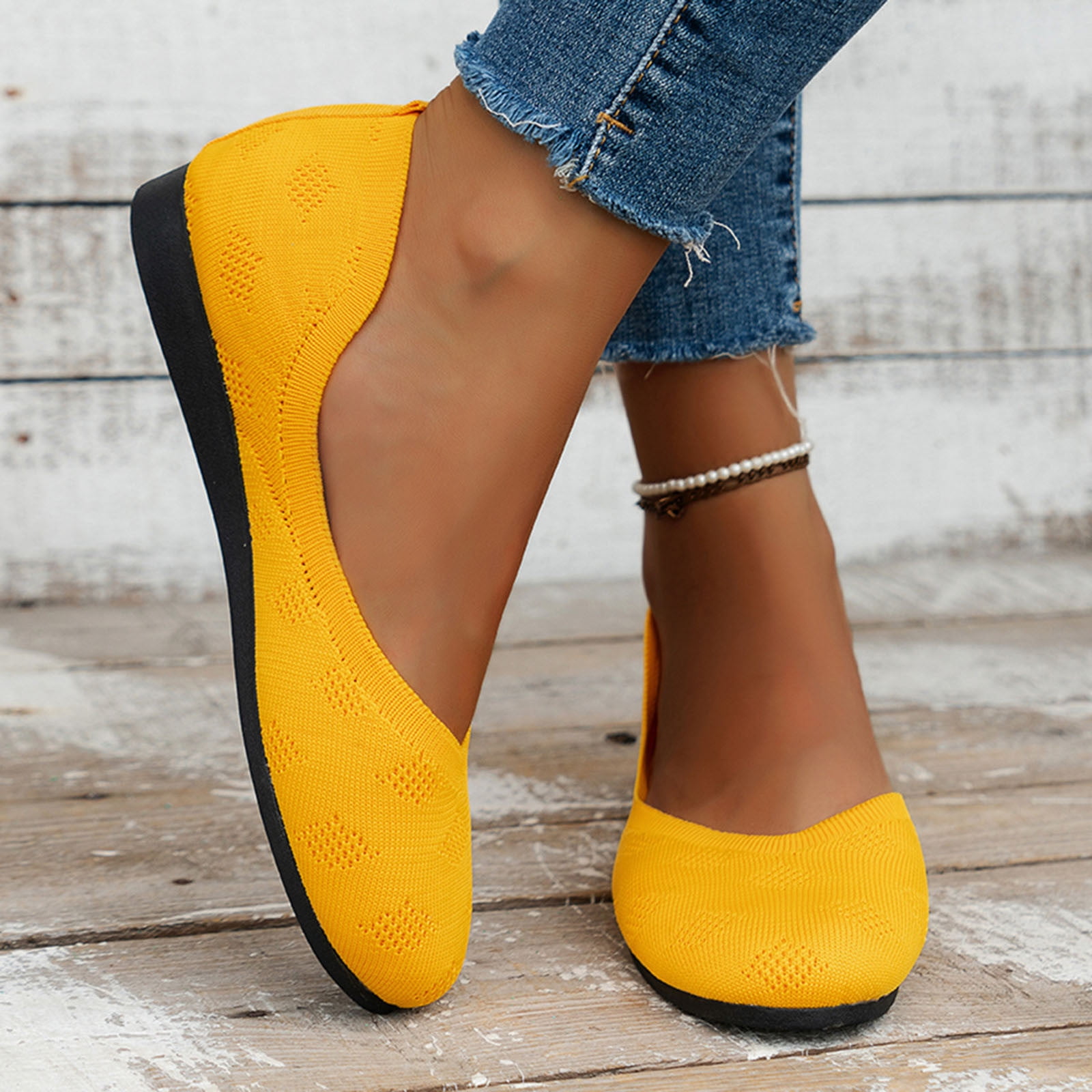 Weekly Deals! Tejiojio Clearance Women's Flying Woven Color Mesh ...