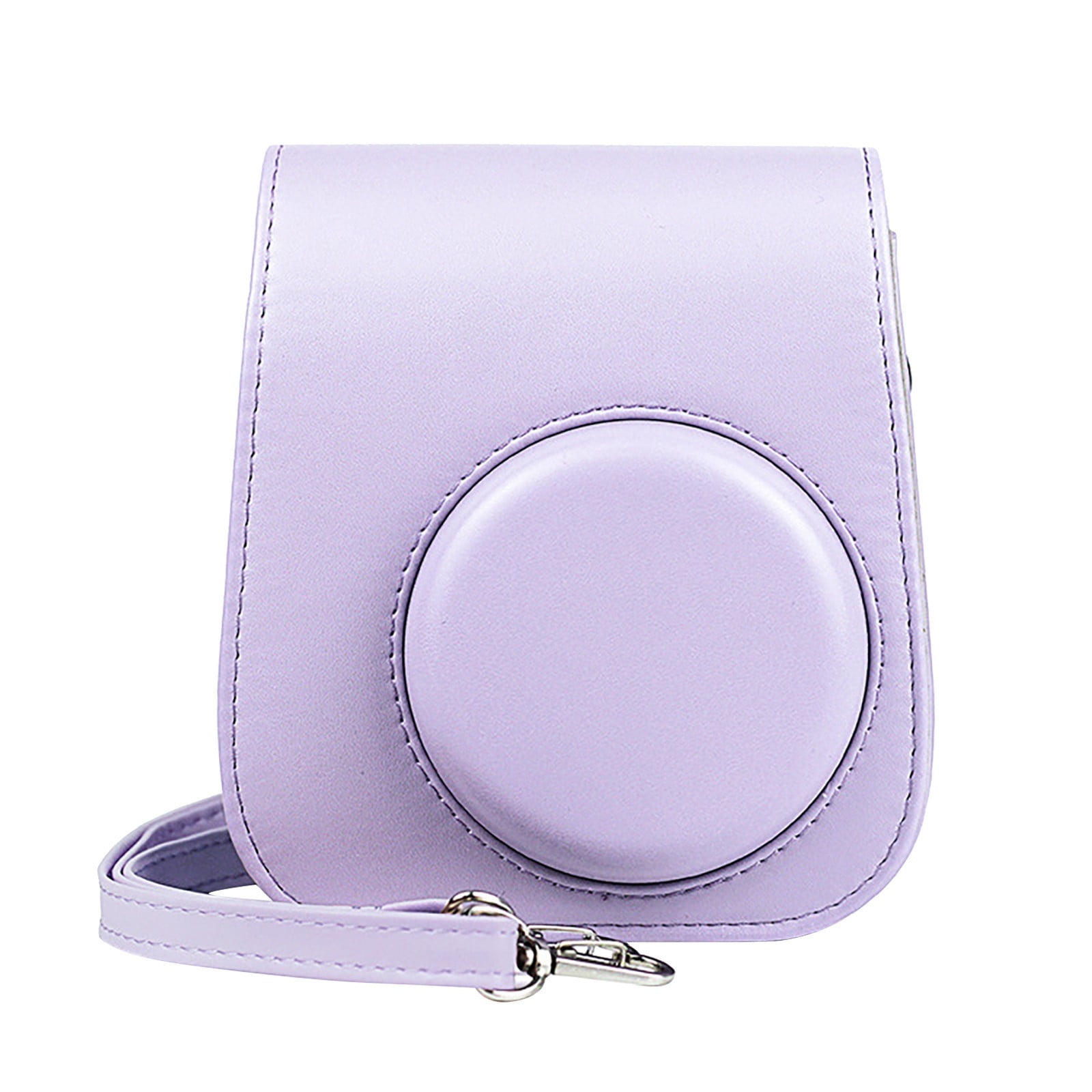 Weekly Highlight, Instant Camera Case, Mini 11 Leather Bag, Solid Color Design, Protective Hard ...