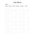 Weekly Lesson Planner Inserts for 9 Disc Happy Planners - Walmart.com
