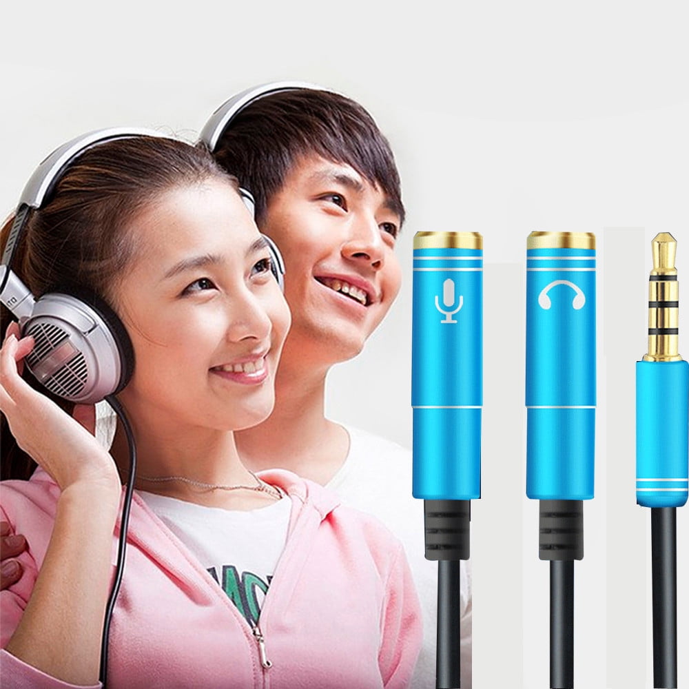 Weekly Offer, 3.5mm Audio Splitter Cable, Male to Female Headphone Mic ...