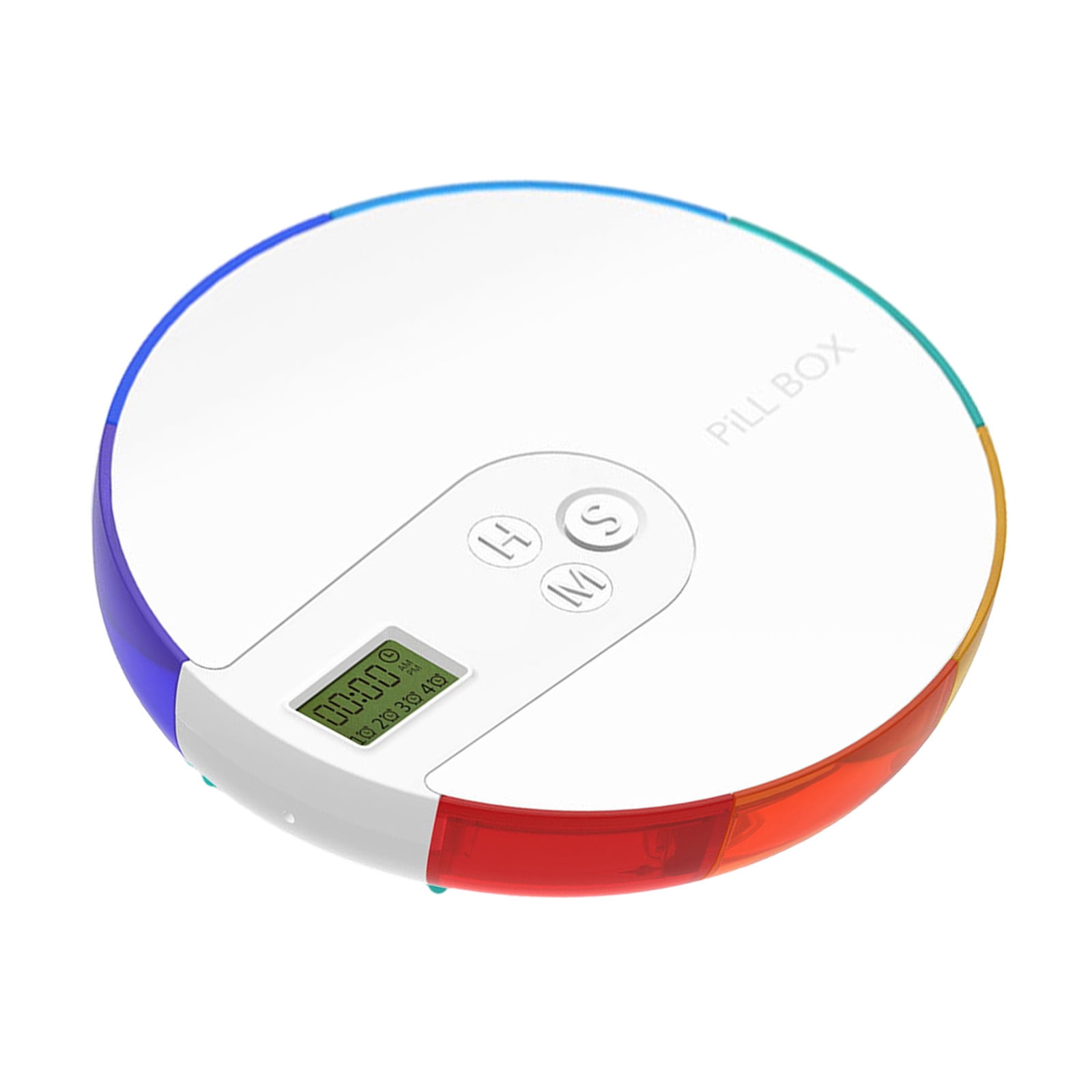 Weekly Pill Dispenser with Alarm, 7-Day Medicine Pill Organizer with up ...