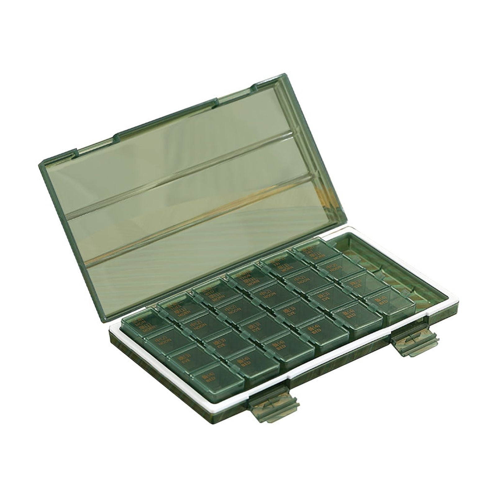 Weekly Pill Organizer 4 Times a Day,7-Day Pill Boxes AM PM,Big ...