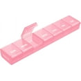 Weekly Pill Organizer with Effortless Opening Design, Arthritis ...