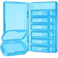 Weekly Pill Organizer with Large Capacity, Dual Protection Pill Box 7 ...