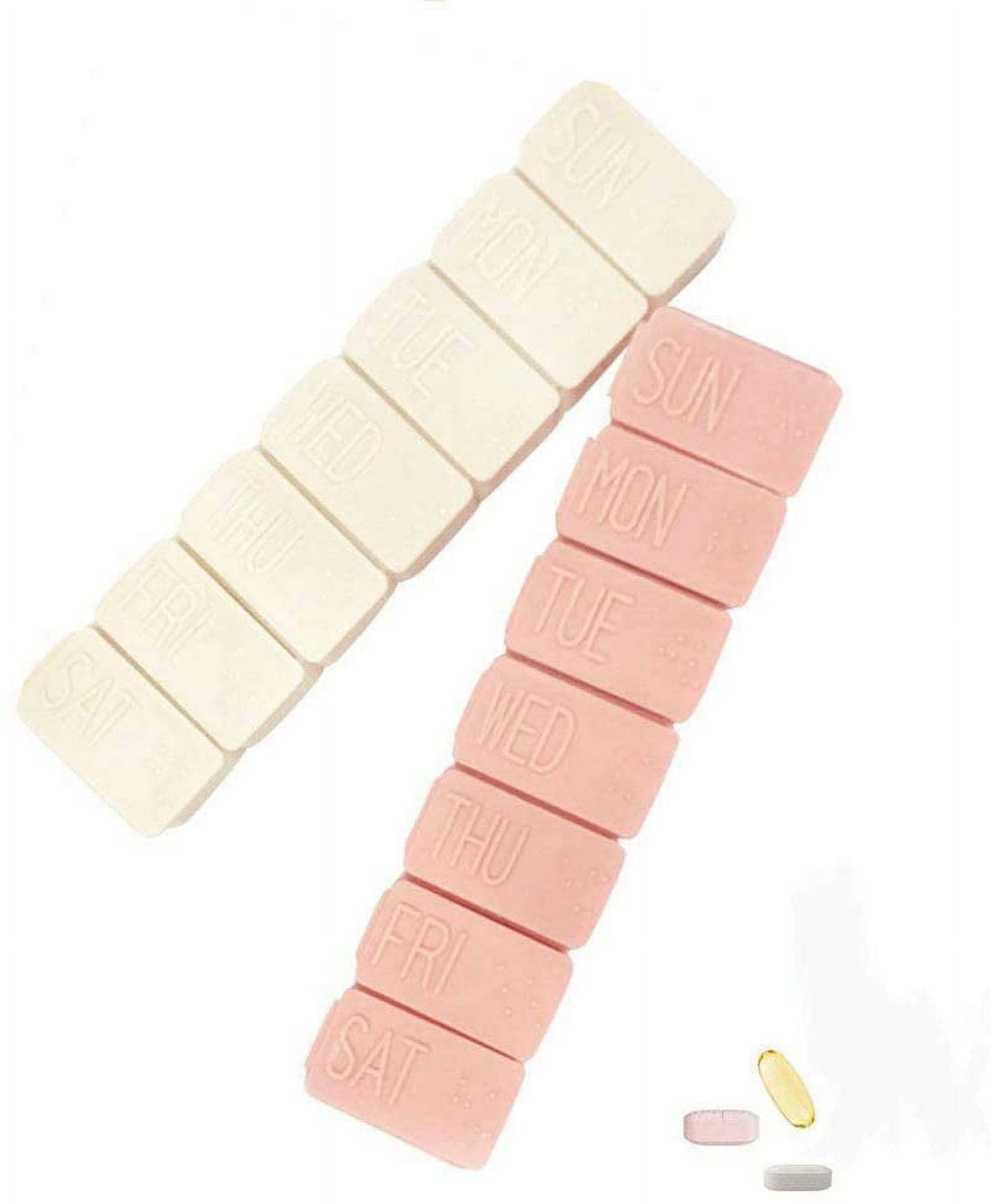 Weekly Pill Organizer , Medication Reminder Boxes - Walmart.com