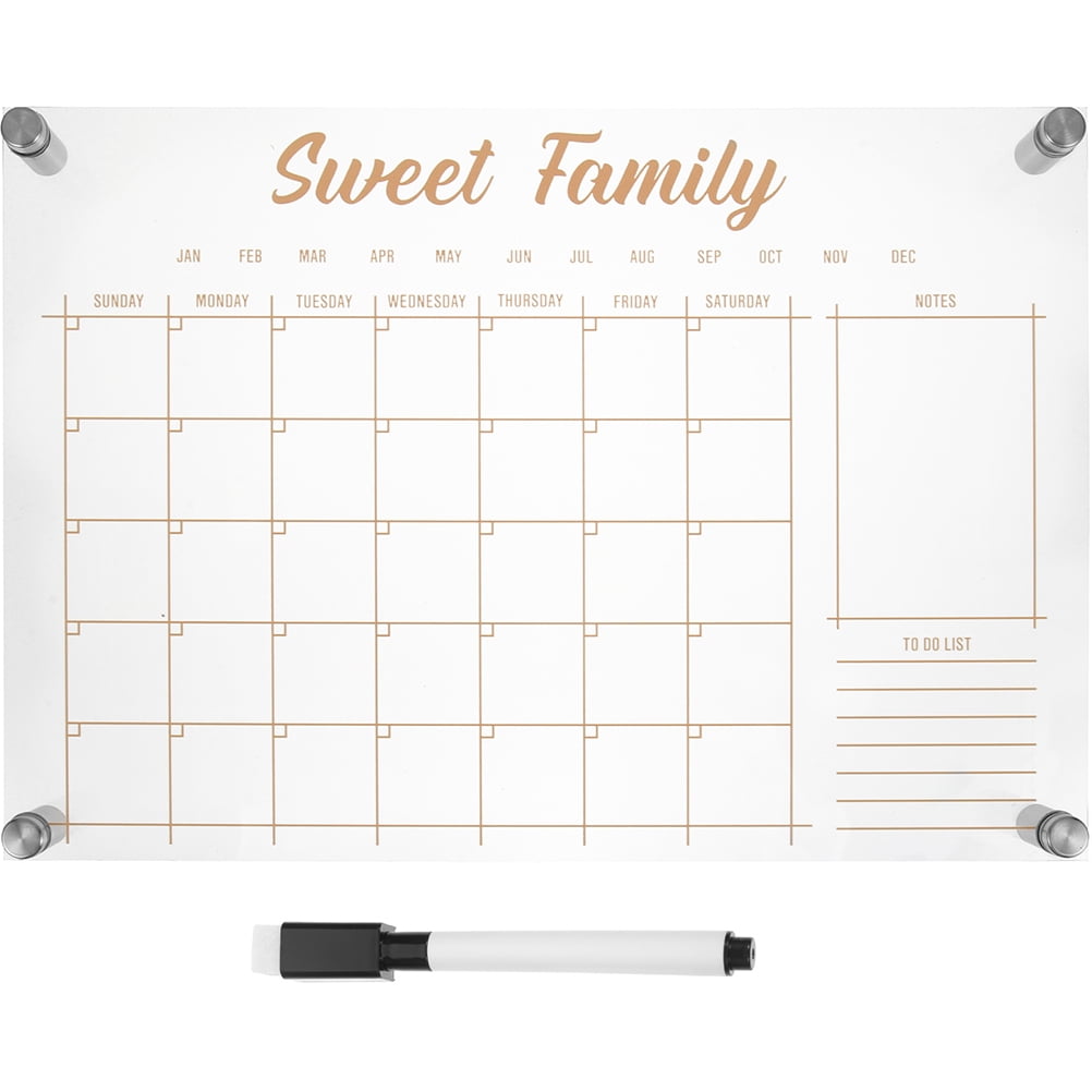 Toyandona Practical Note Board Office Acrylic 1 Set - Walmart.com