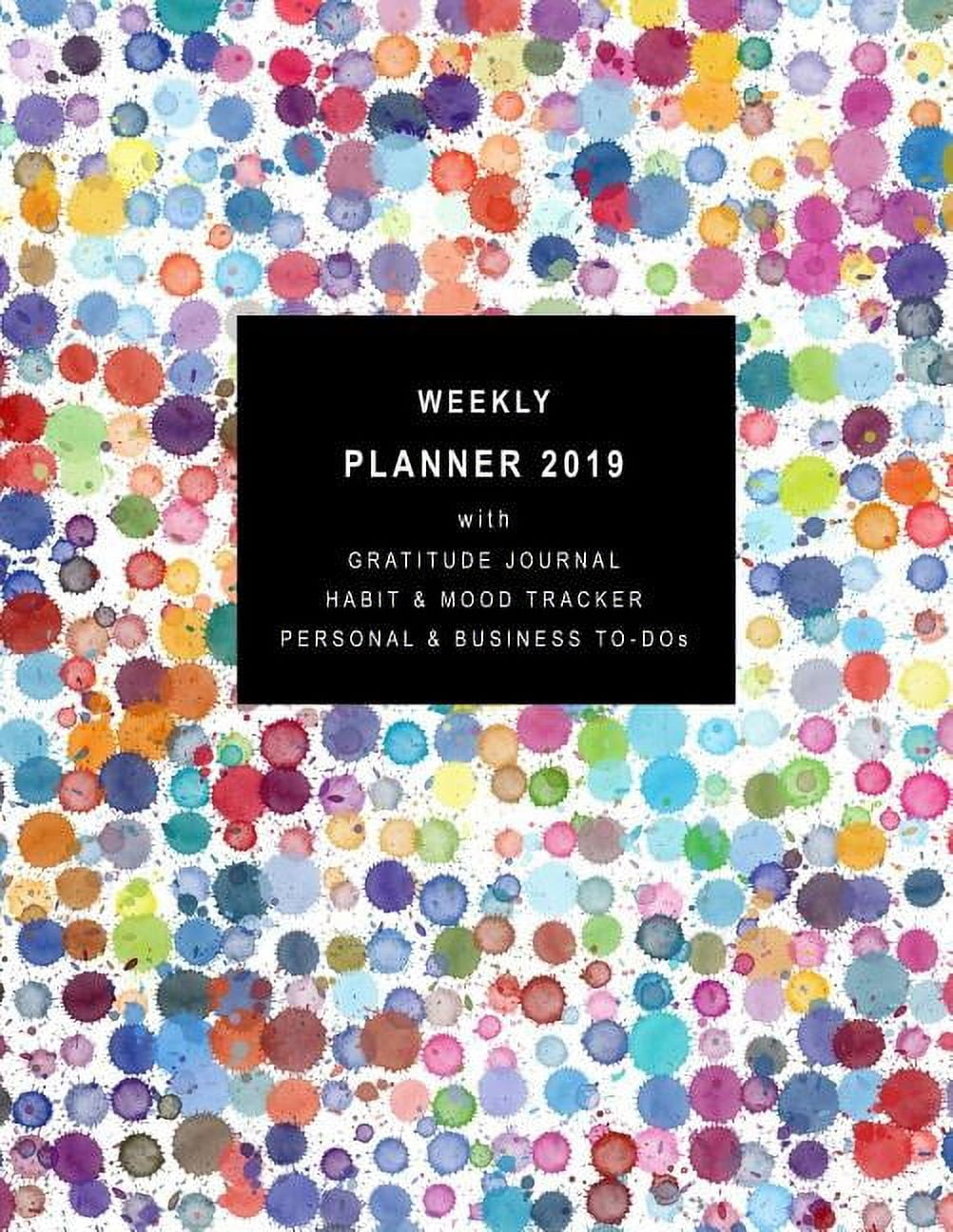 Weekly Planner 2019 with Gratitude Journal Section, Habit and Mood ...