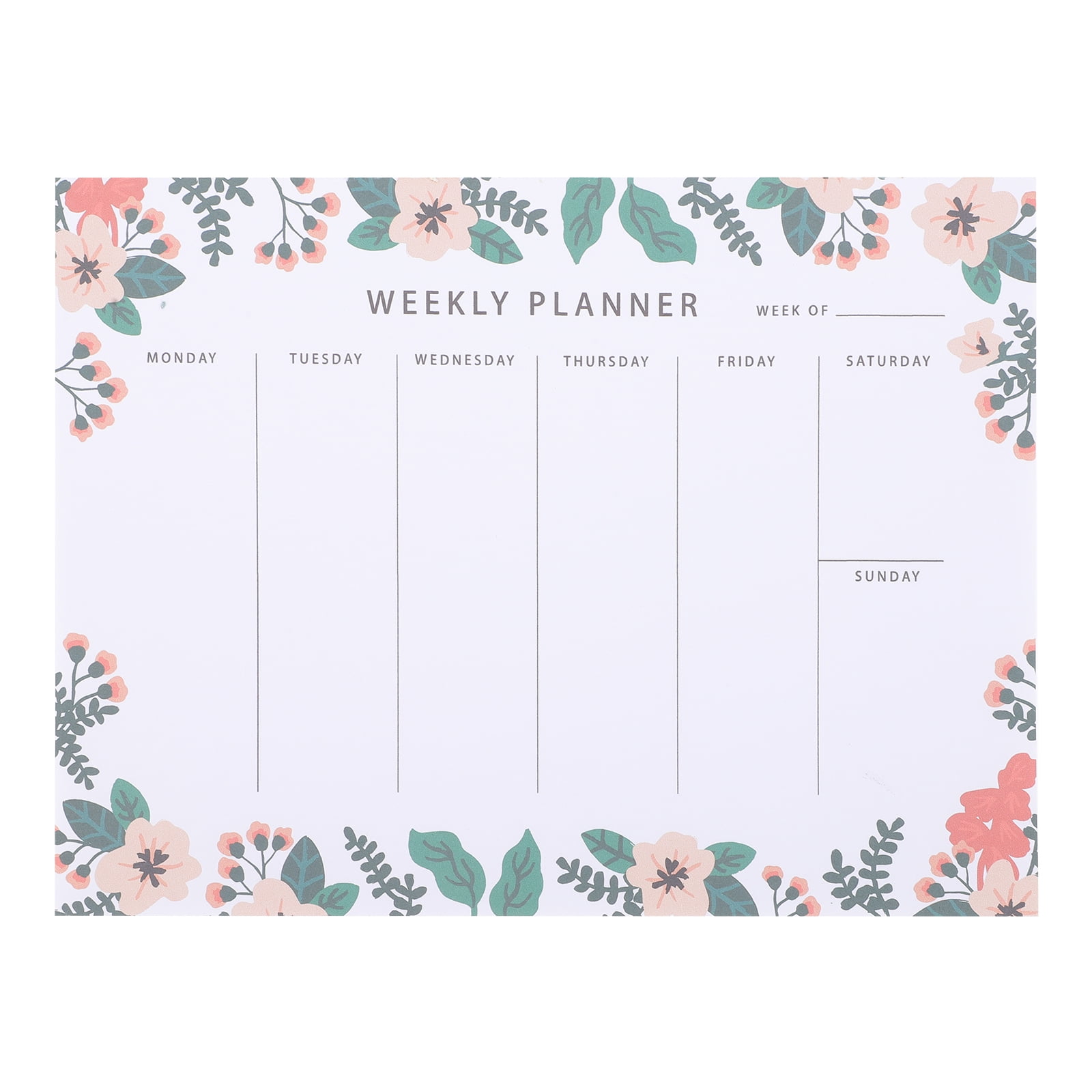 Weekly Planner Planning Notepad for To Do List Desk Mini Notebooks ...