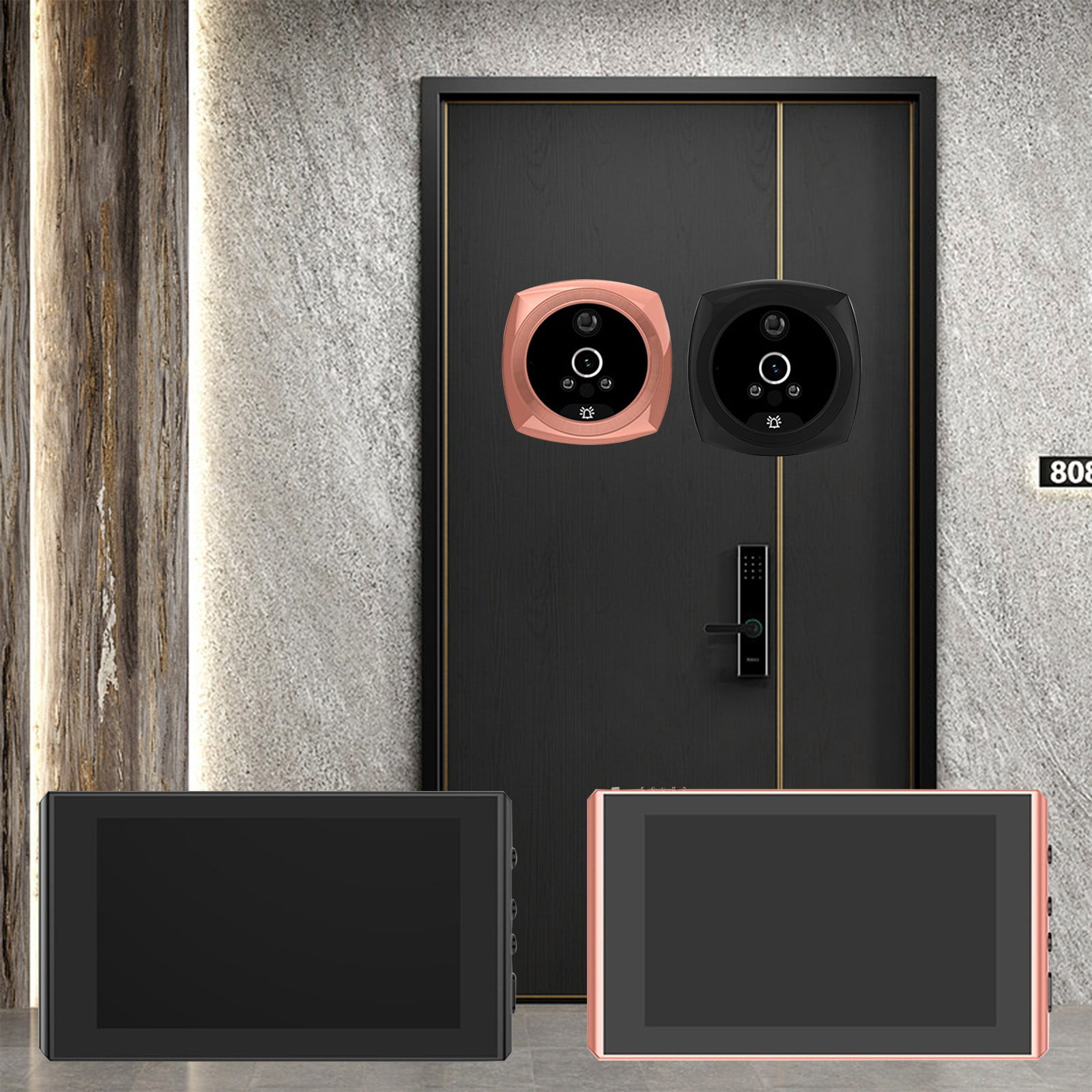 Weekly Price Drop, Video Doorbell System, 4.3-Inch Monitor, Wired ...