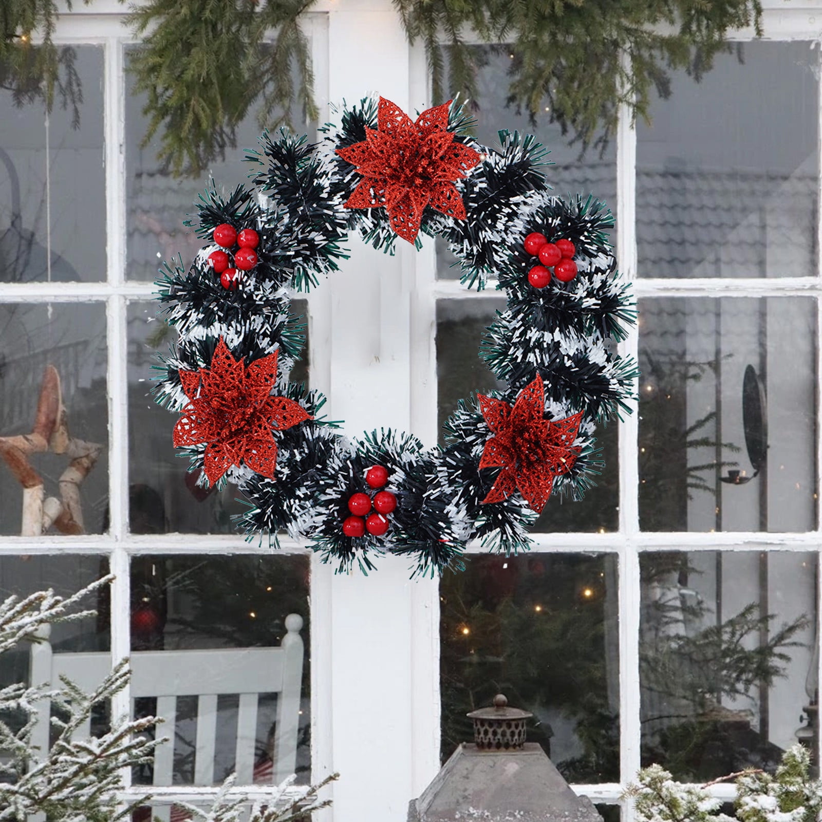 Weekly flyer karymi Artificial Winter Wreath Christmas Wreath ...