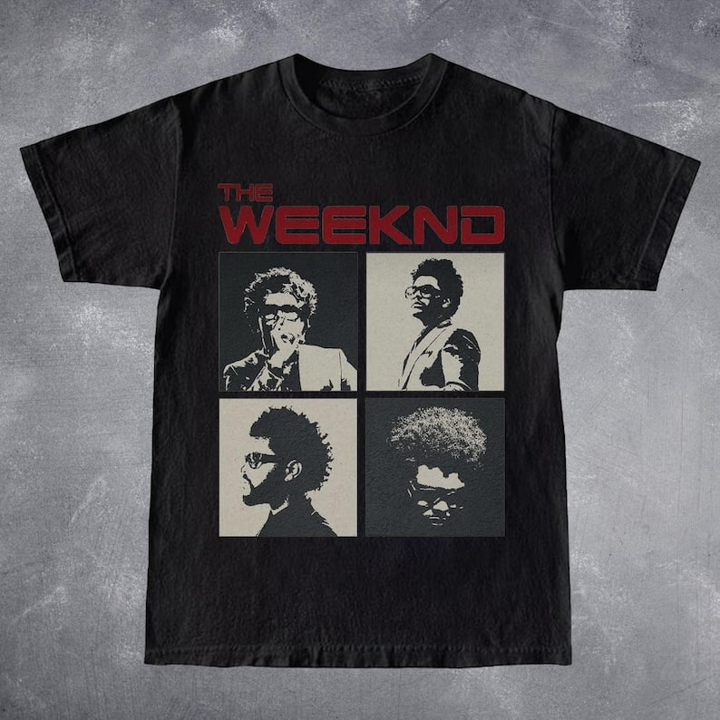 Weeknds Hip-Hop Festival Merch Unisex Rap Streetwear Top, Gift Idea for ...