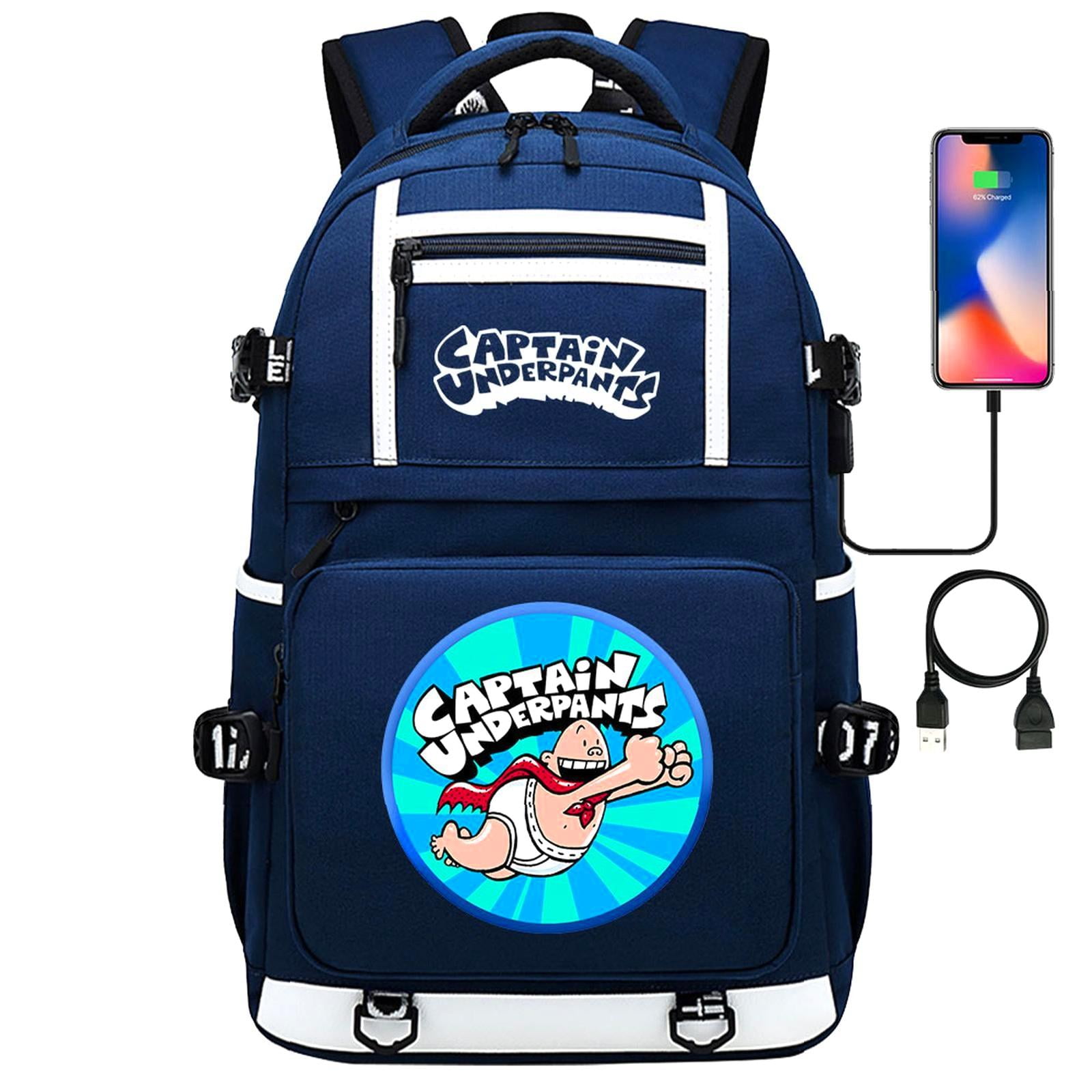 Weekyun Adventure-Ready backpack with Double-Sided Pockets and USB ...