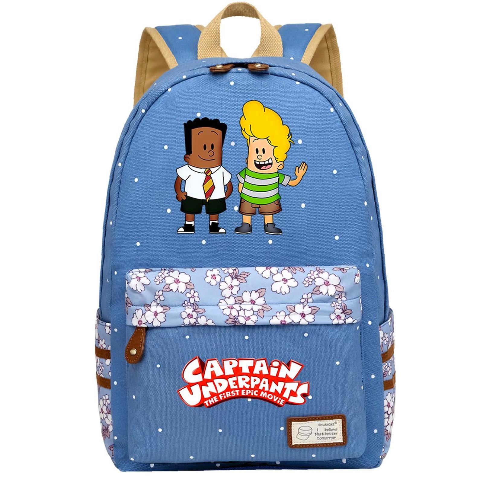 Weekyun Captain Cool backpack - Fun Design, Double Side Pockets, Large ...