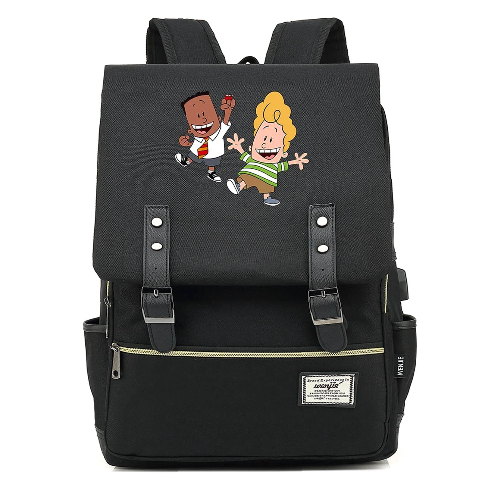 Weekyun Captain Fun Adventure Backpack - Cute Square Design for your ...