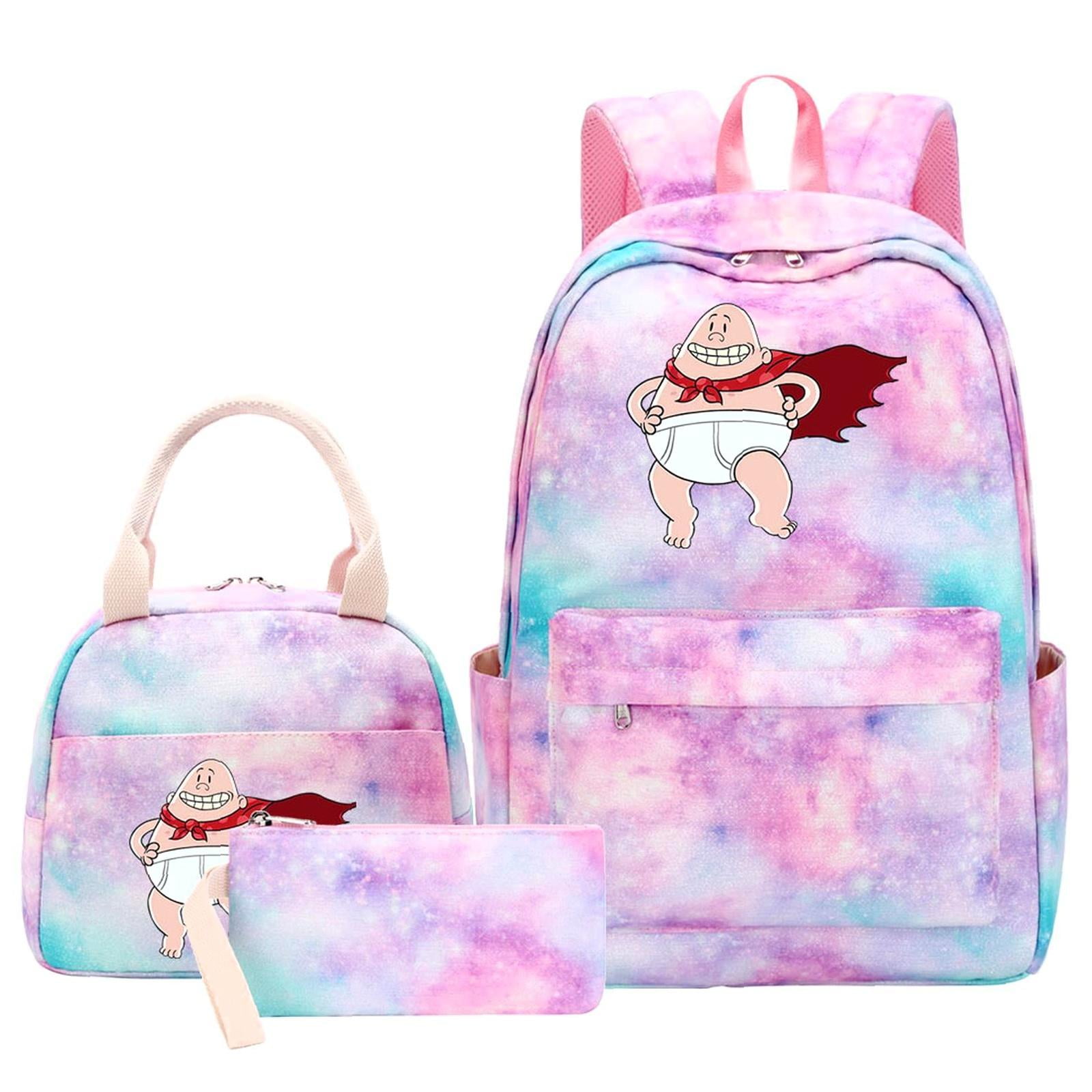Weekyun Captain Fun Backpack Set for your little one, Cartoon Design ...
