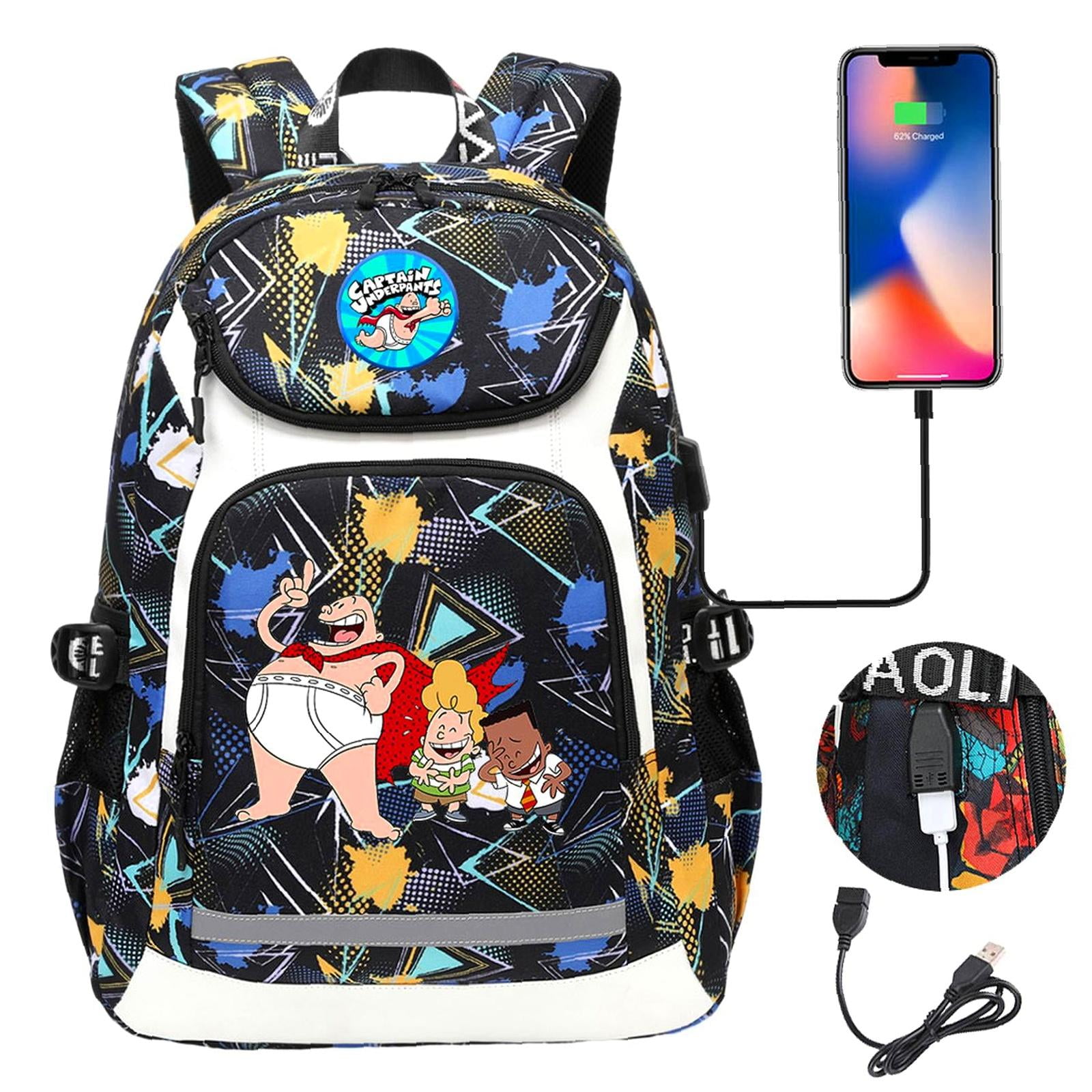 Weekyun Captain Fun Backpack for your little one, Cute Cartoon Design ...