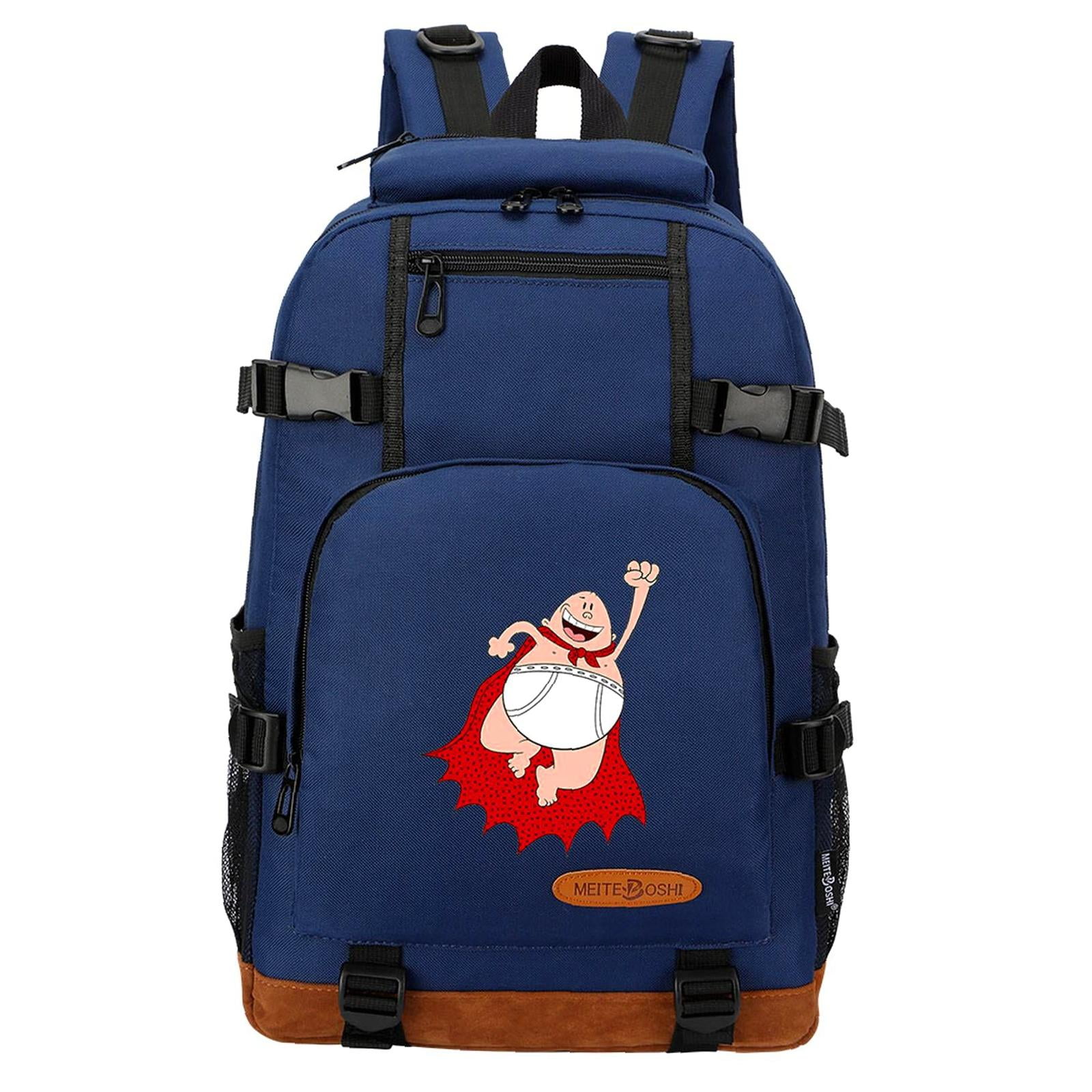 Weekyun Captain Fun Graphic backpack - Square Design with Double Side ...