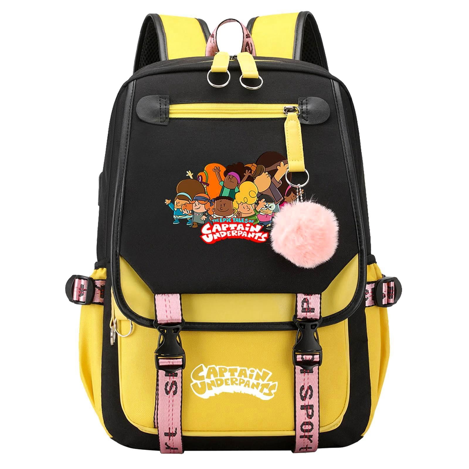Weekyun Captain Fun Straps Backpack - Adorable Design, Fits 15" Laptop ...