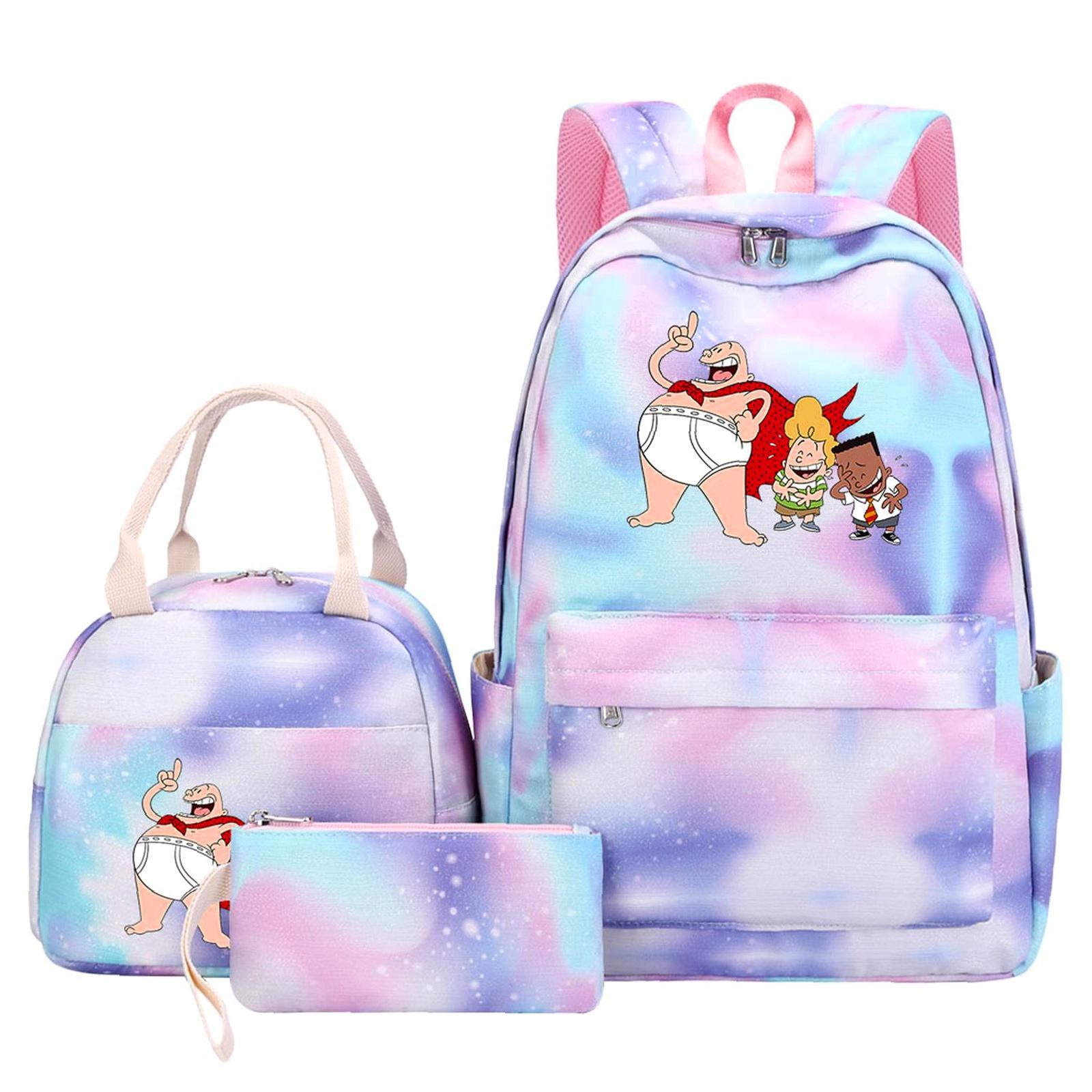 Weekyun Captain Superhero backpack Set Suitable for Ages 6-15+ - Fun ...