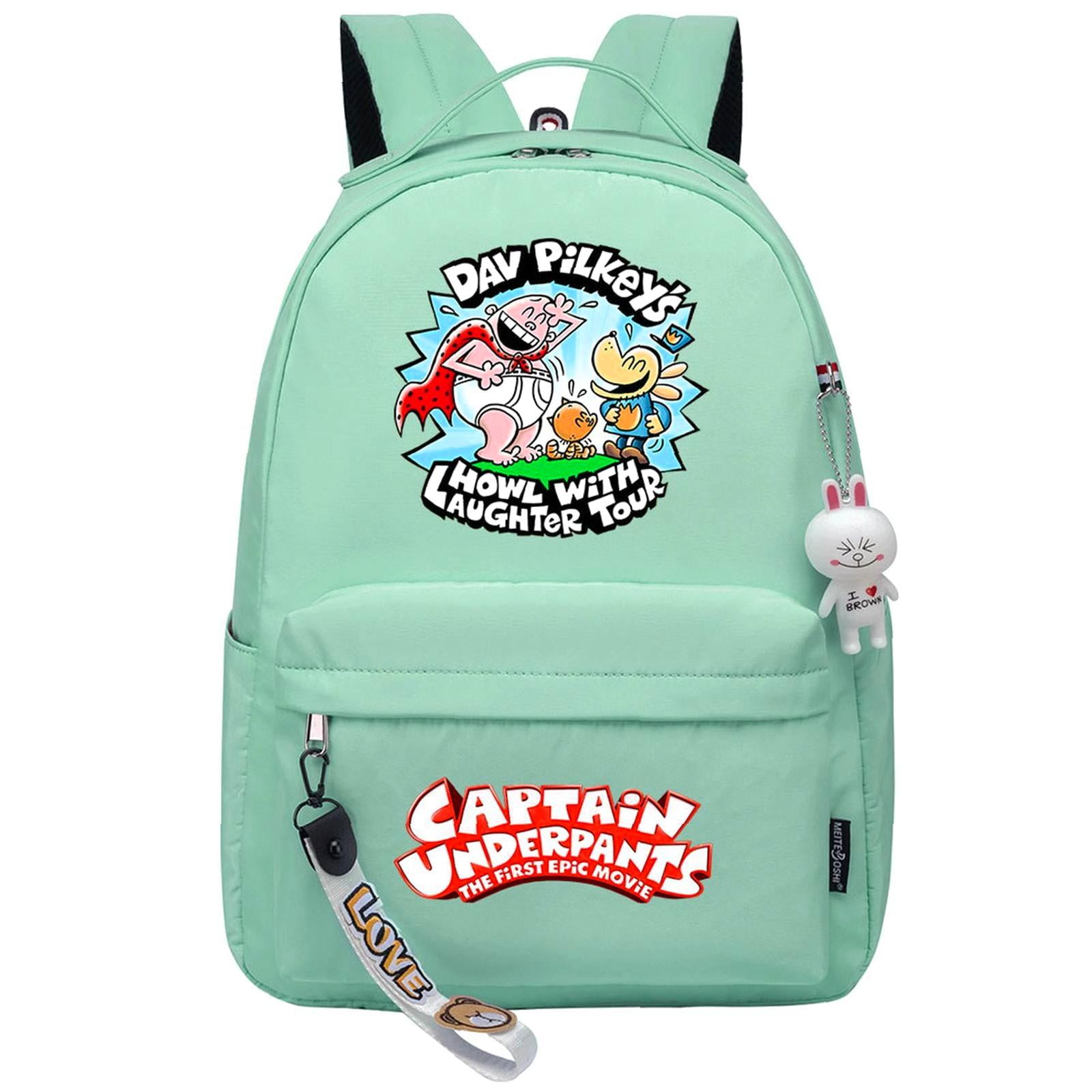 Weekyun Captain Underdog fans backpack - Cute Cartoon Design, Large ...