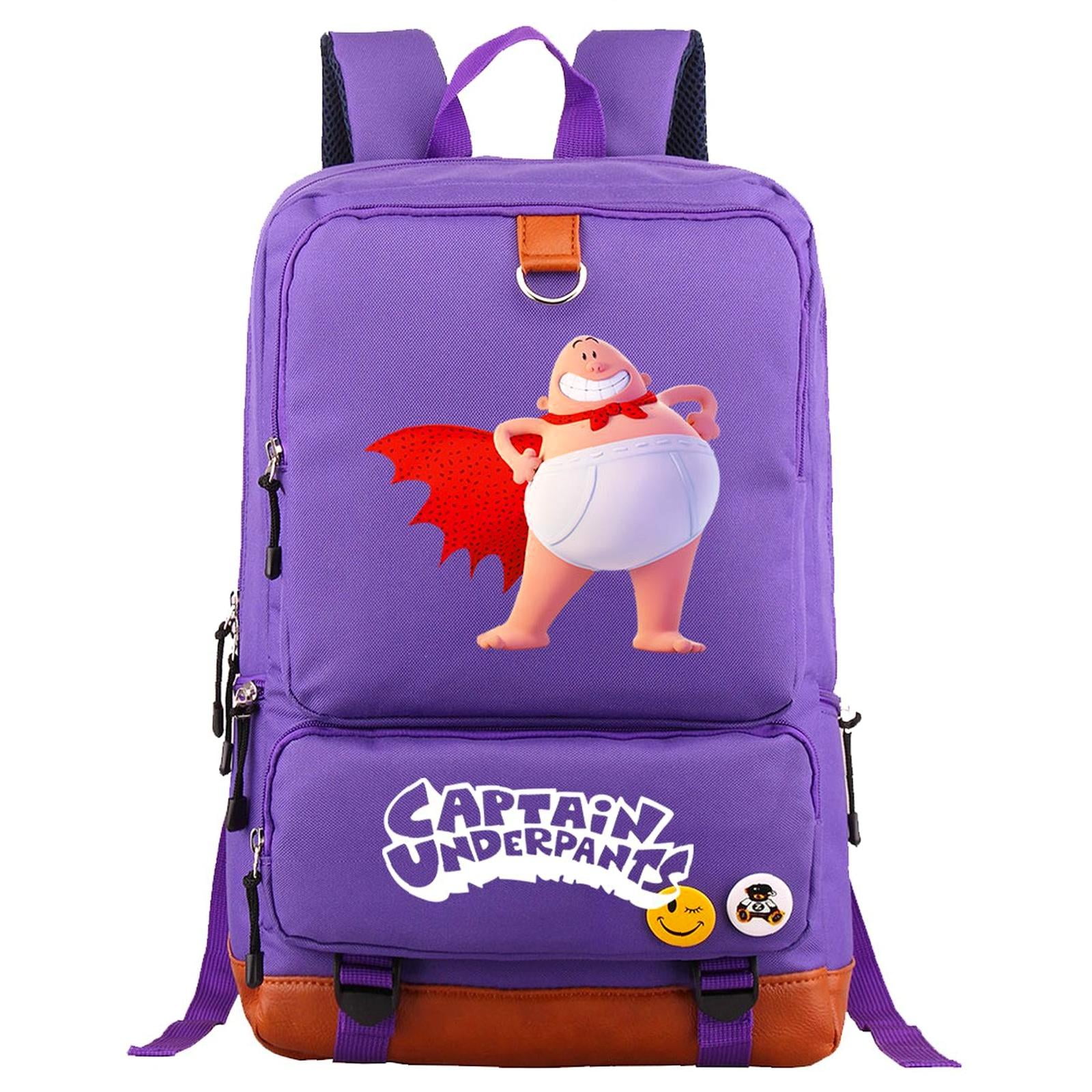 Weekyun Captain Underpants-Inspired backpack Suitable for Ages 6-15 ...