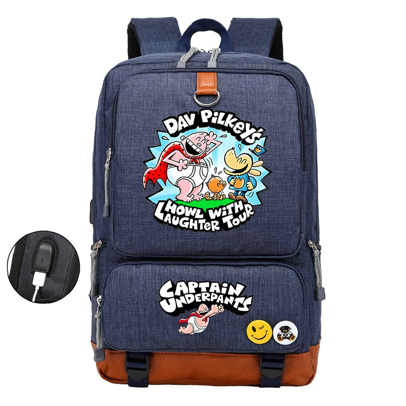 Weekyun Captain Underpants-Inspired fans backpack, Cartoon Design ...
