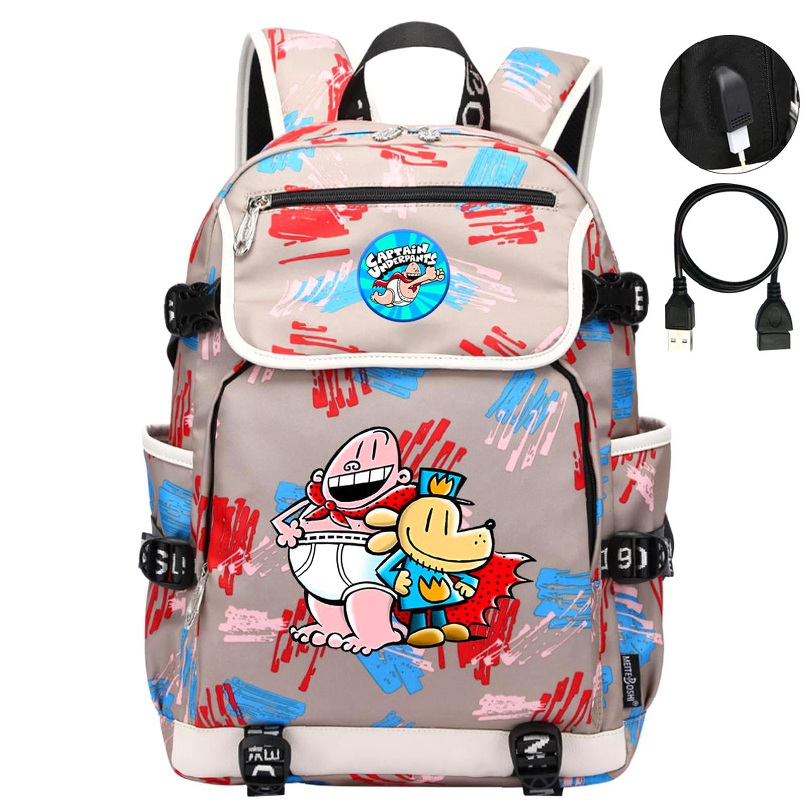 Weekyun Captain Wacky Adventure backpack, Clamshell Design, 15" Laptop ...