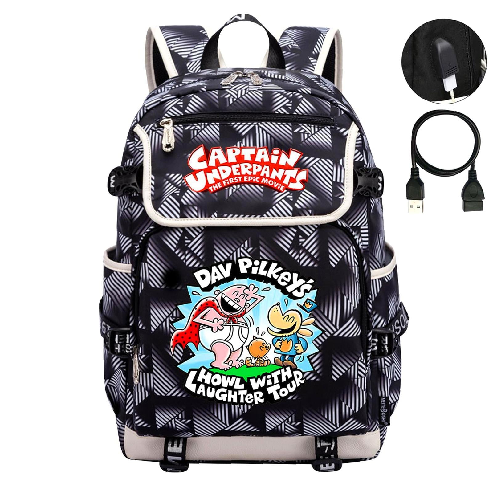 Weekyun Captain Wacky Adventure backpack - Fun Clamshell Design for ...