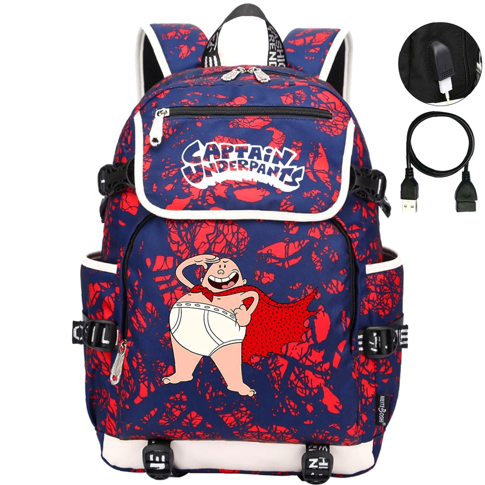 Weekyun Captain Wacky backpack, USB Charging, 15" Laptop Friendly ...