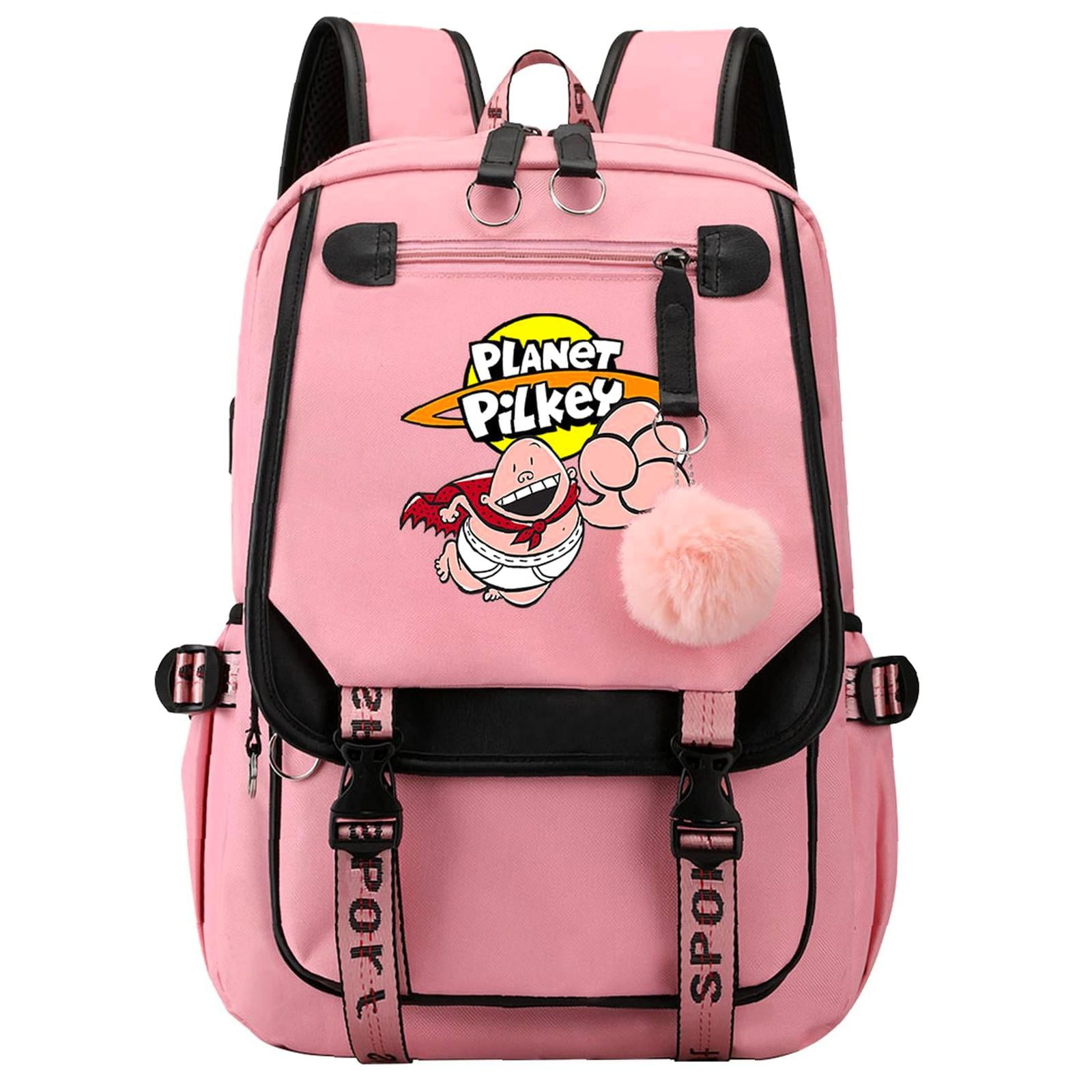 Weekyun Captain Wacky fans backpack - Fun Clamshell Design, Cute Extras ...