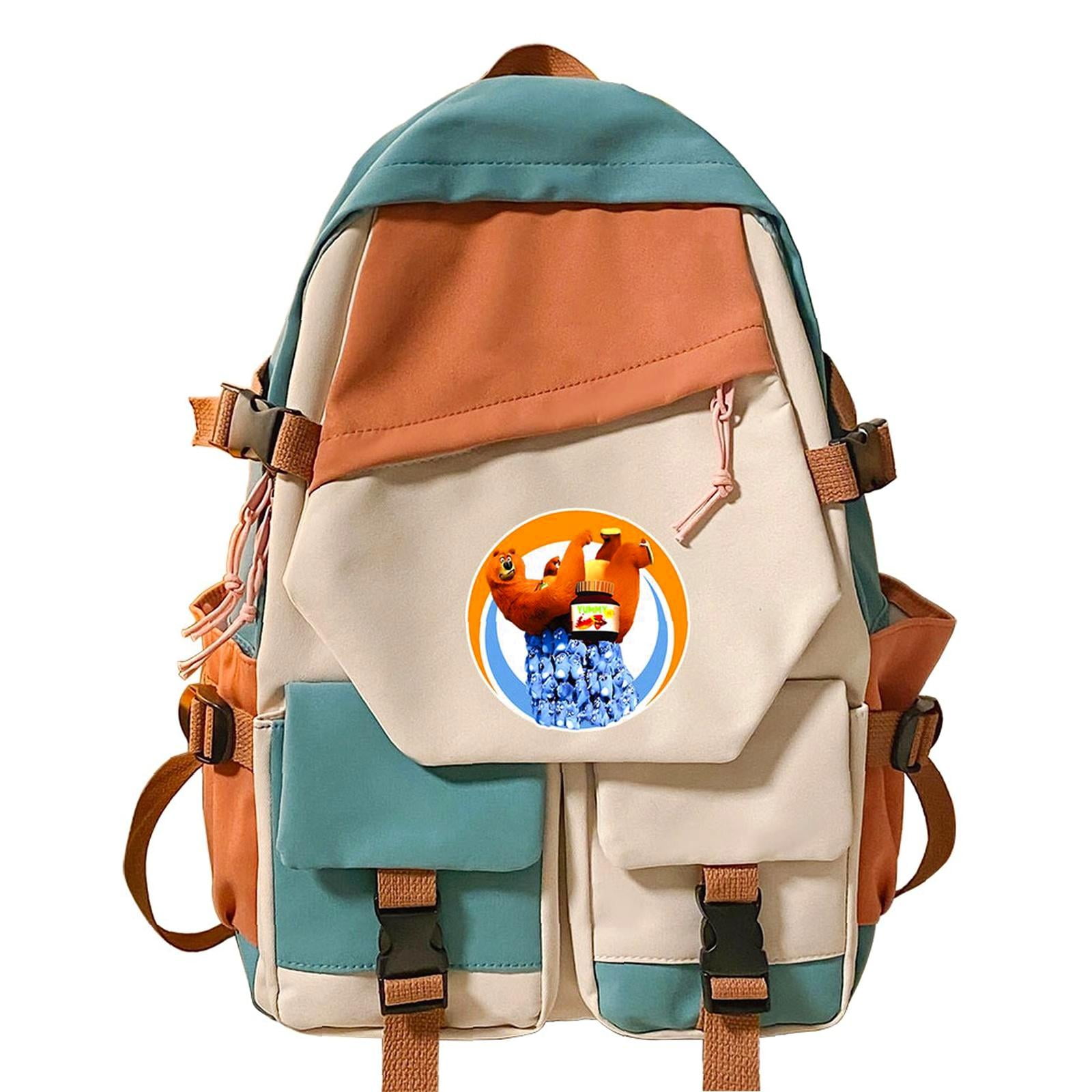 Weekyun "Colorful Cartoon Backpack for your little one - Macaron Style ...
